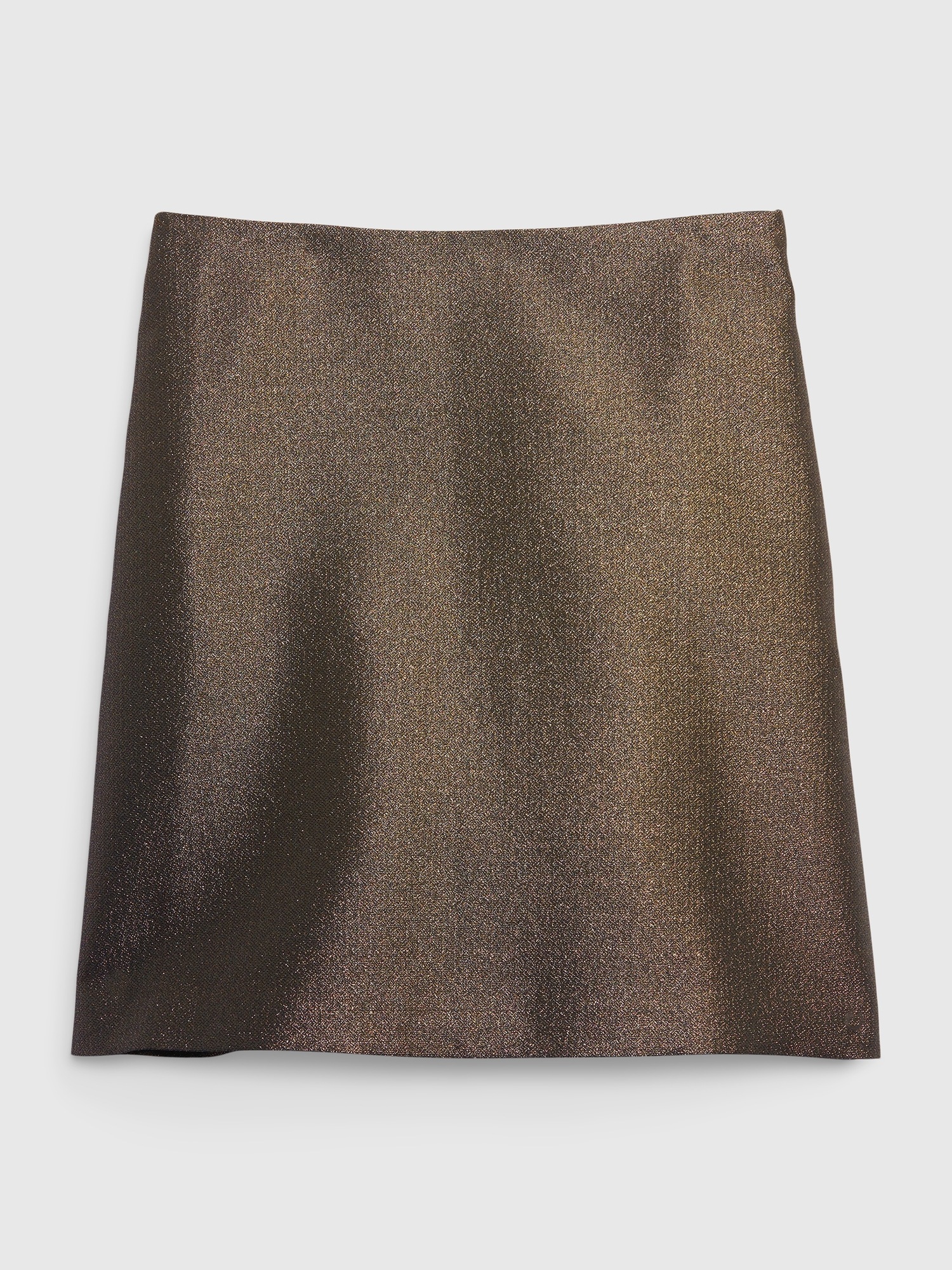 Metallic Jacquard Mini Skirt Gap