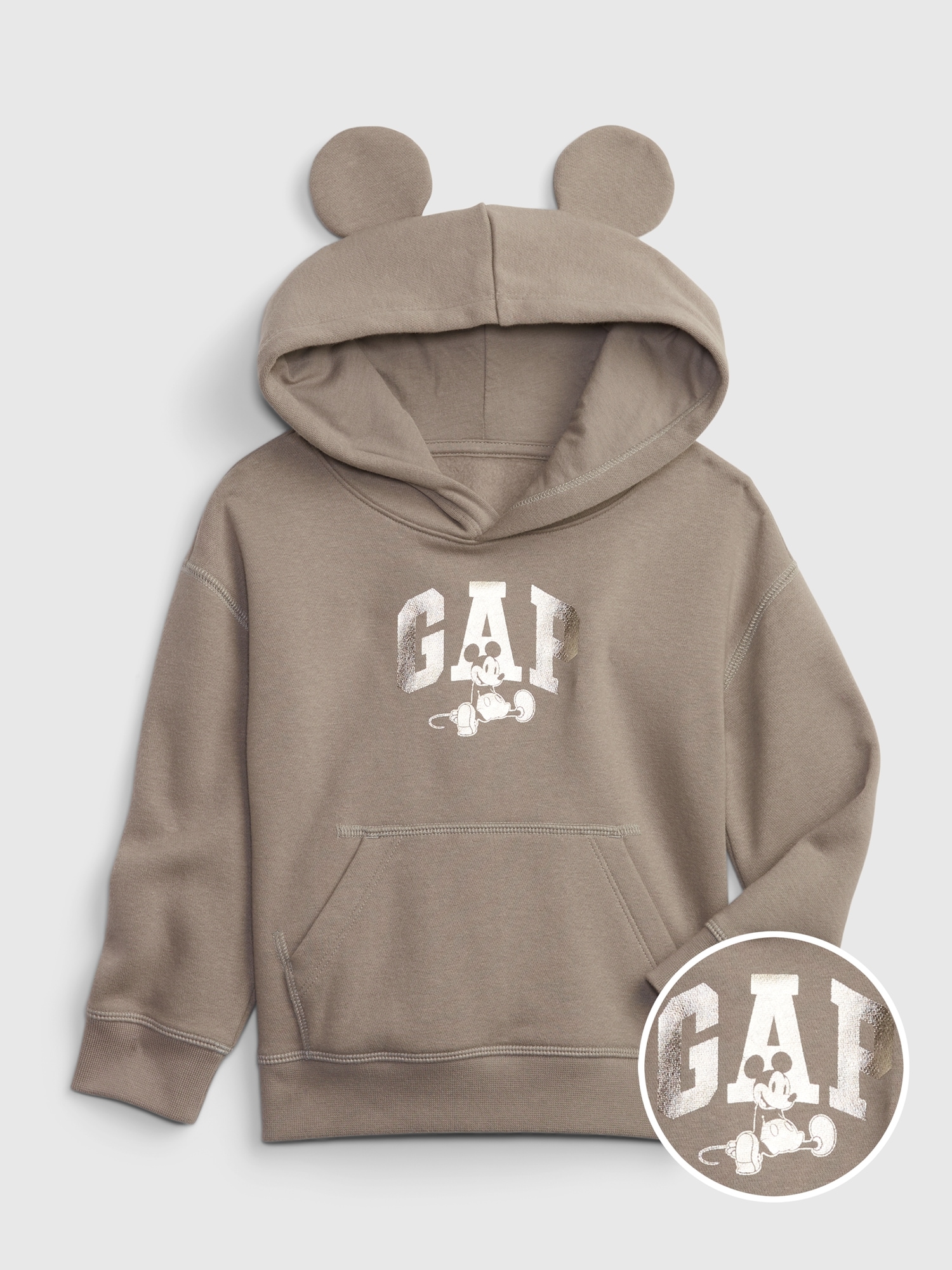 Gap × Disney Toddler Metallic Mickey Mouse Hoodie | Gap