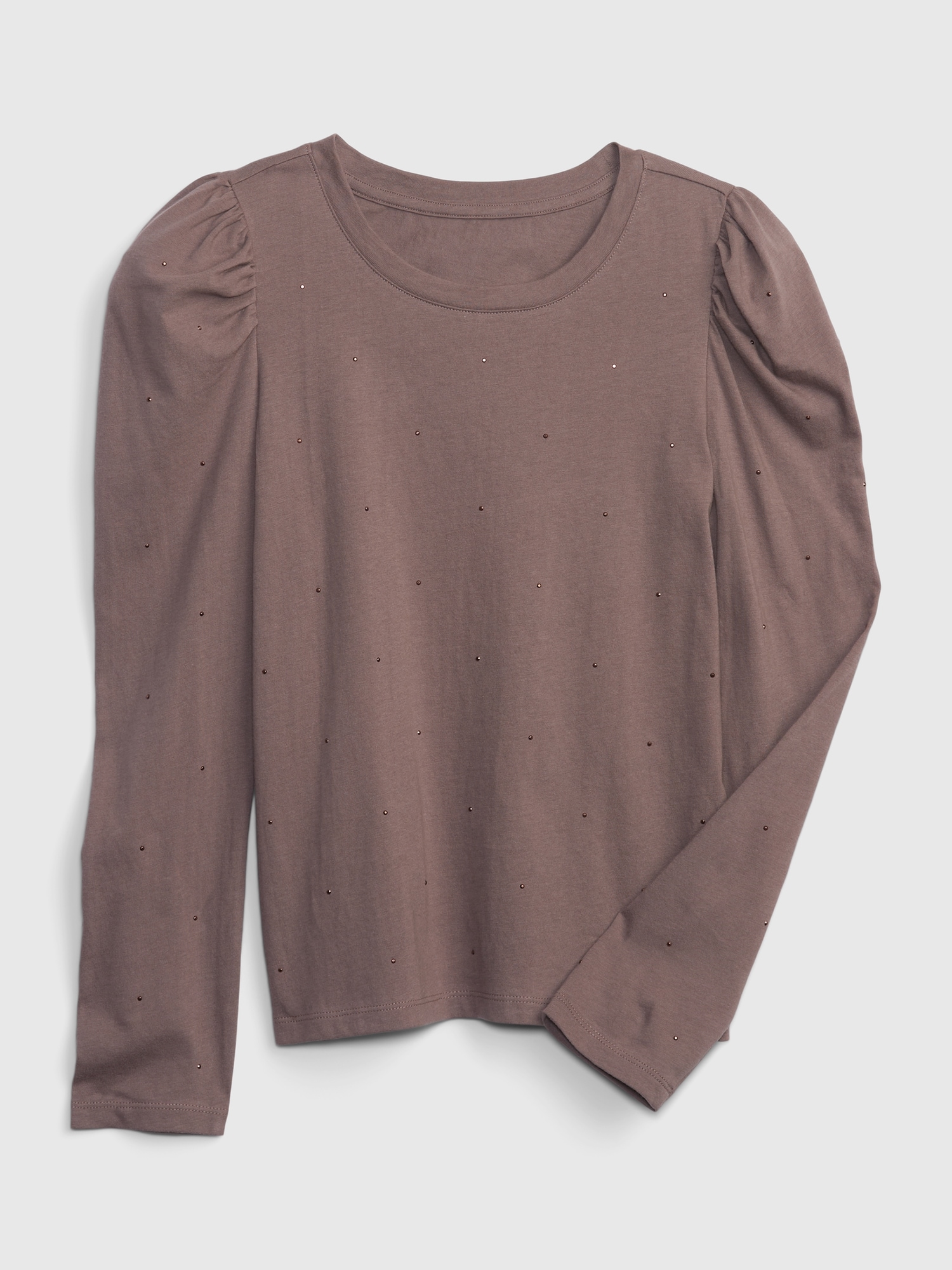 Kids Puff Sleeve Rhinestone Top | Gap