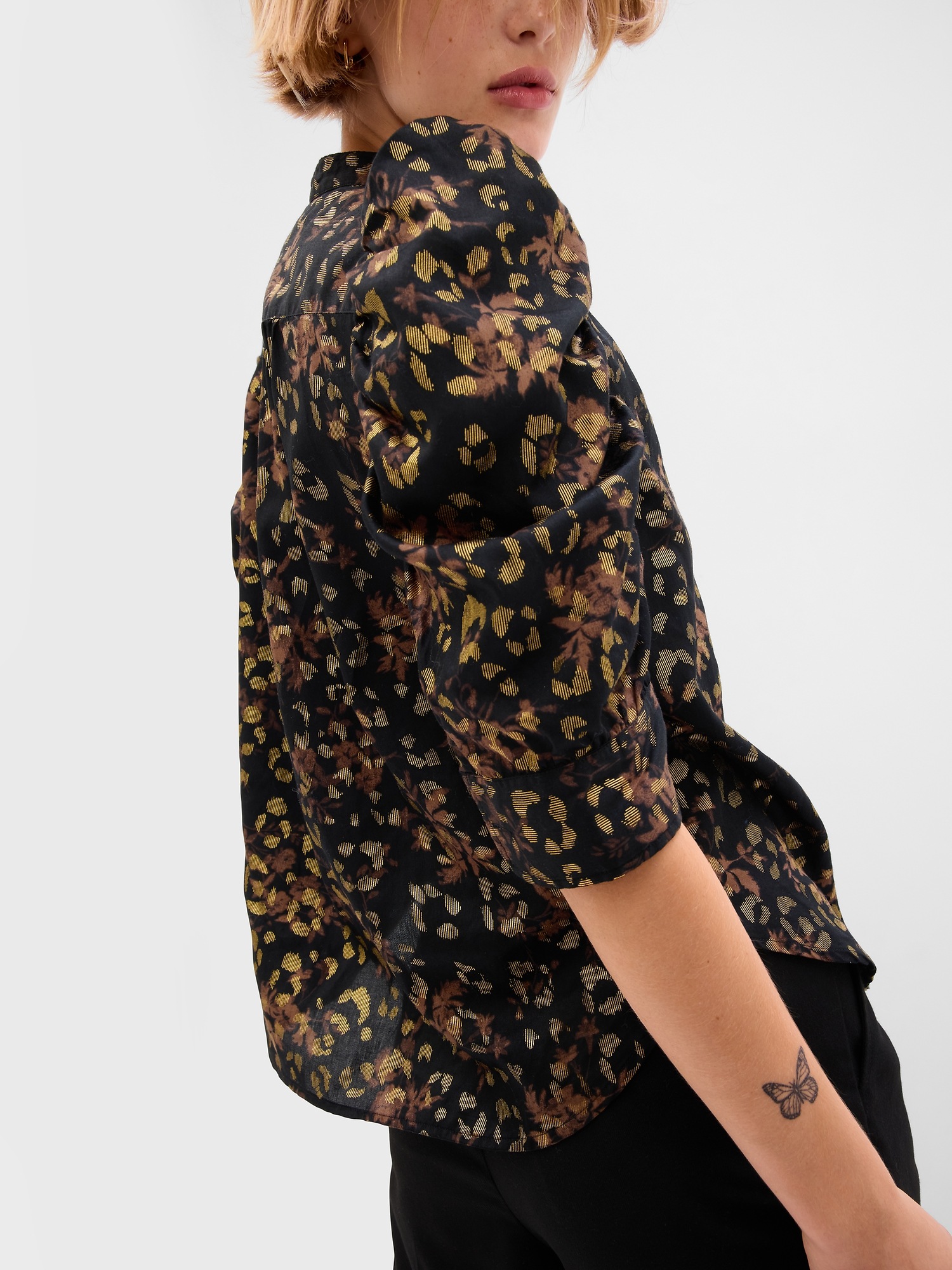 Puff Sleeve Shirt | Gap