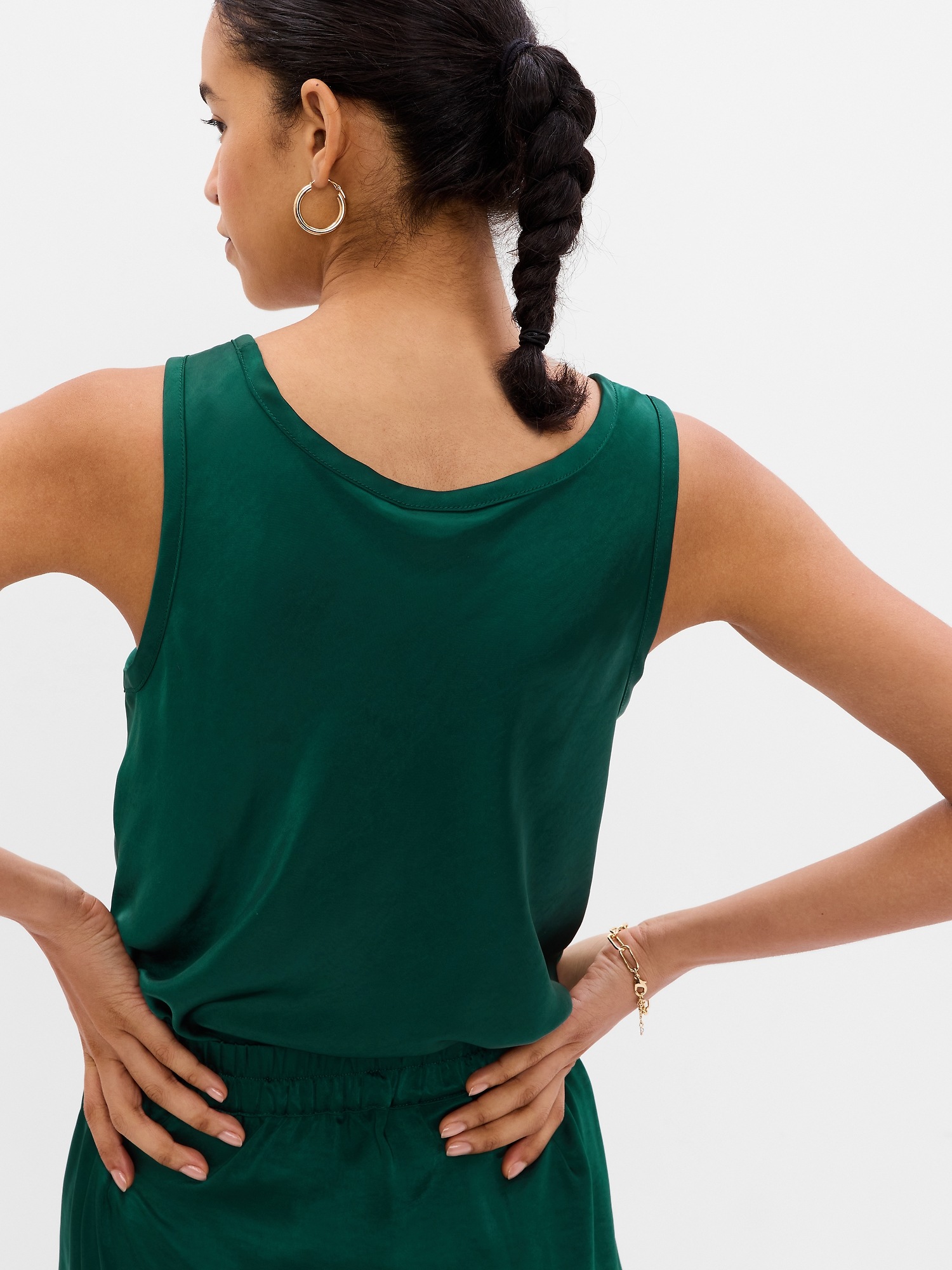 Satin Tank Top | Gap