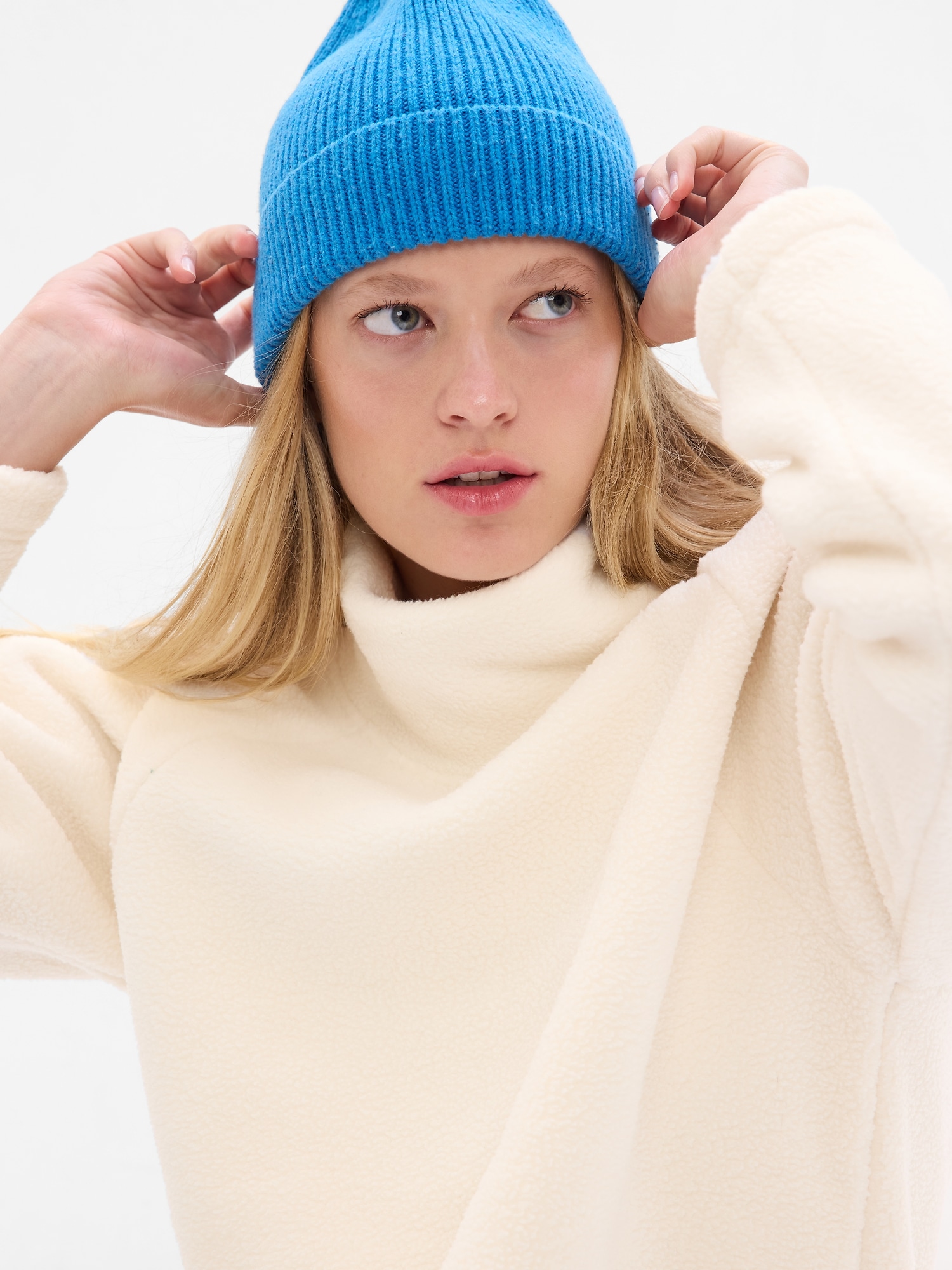 Mockneck Arctic Fleece Pullover | Gap