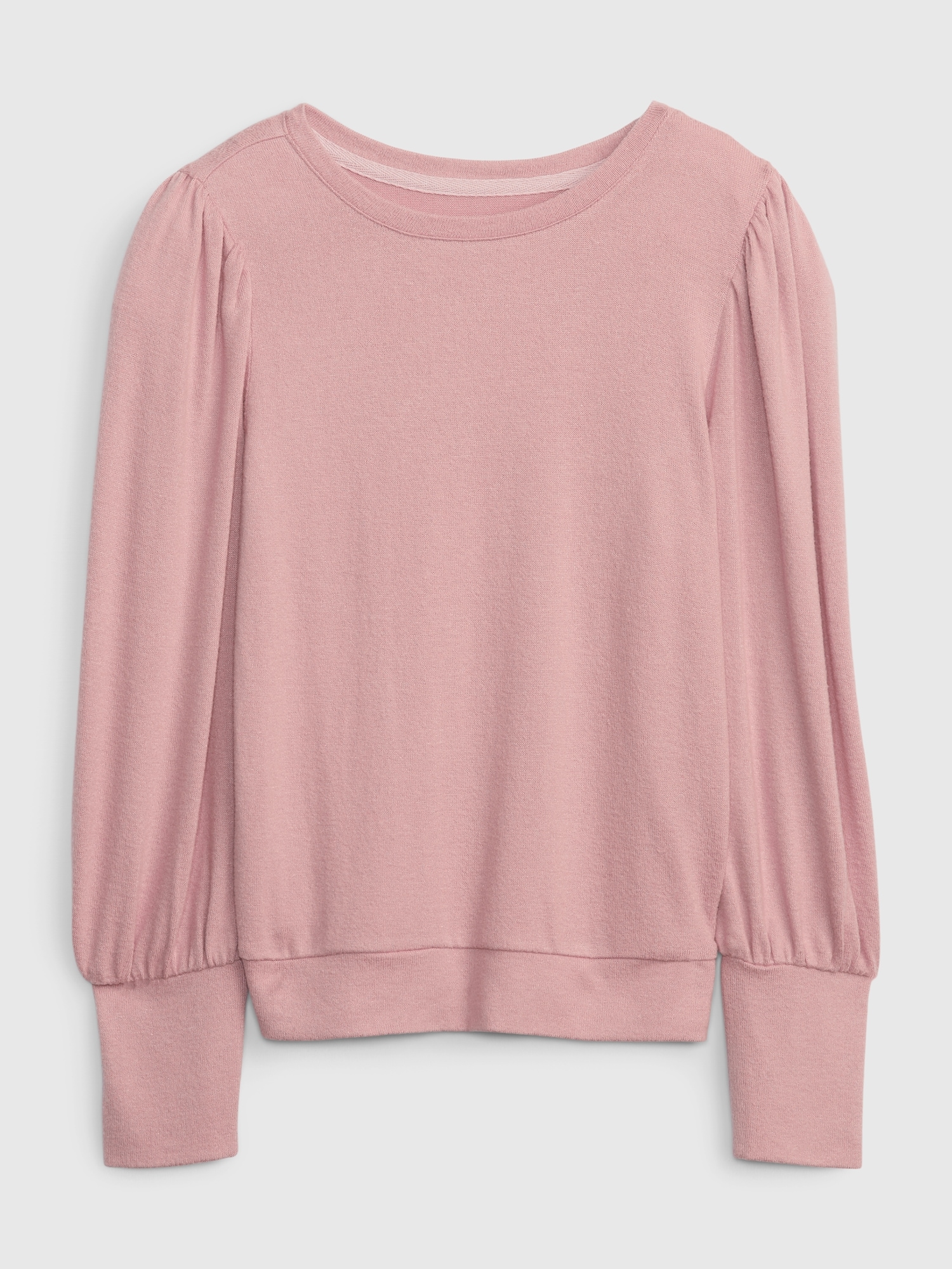 Kids Softspun Puff Sleeve Top | Gap