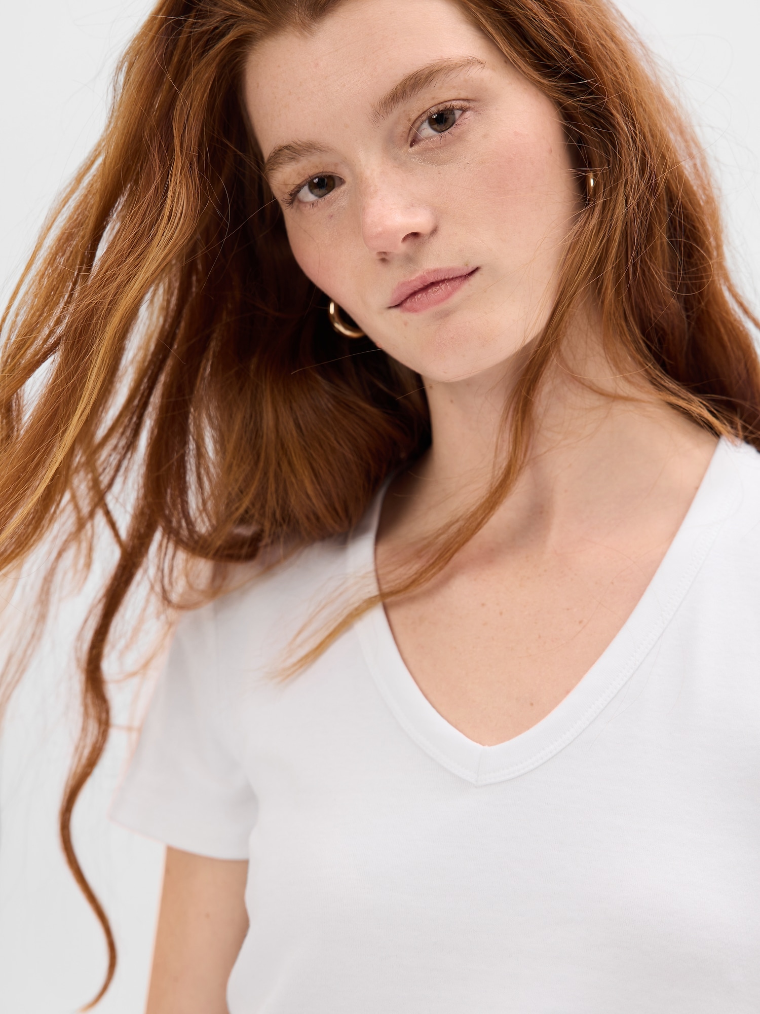 Modern V-Neck T-Shirt | Gap