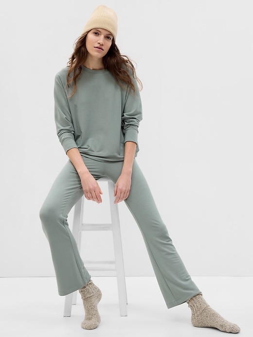 LENZING™ TENCEL™ Modal Supersoft Split Flare Pants | Gap
