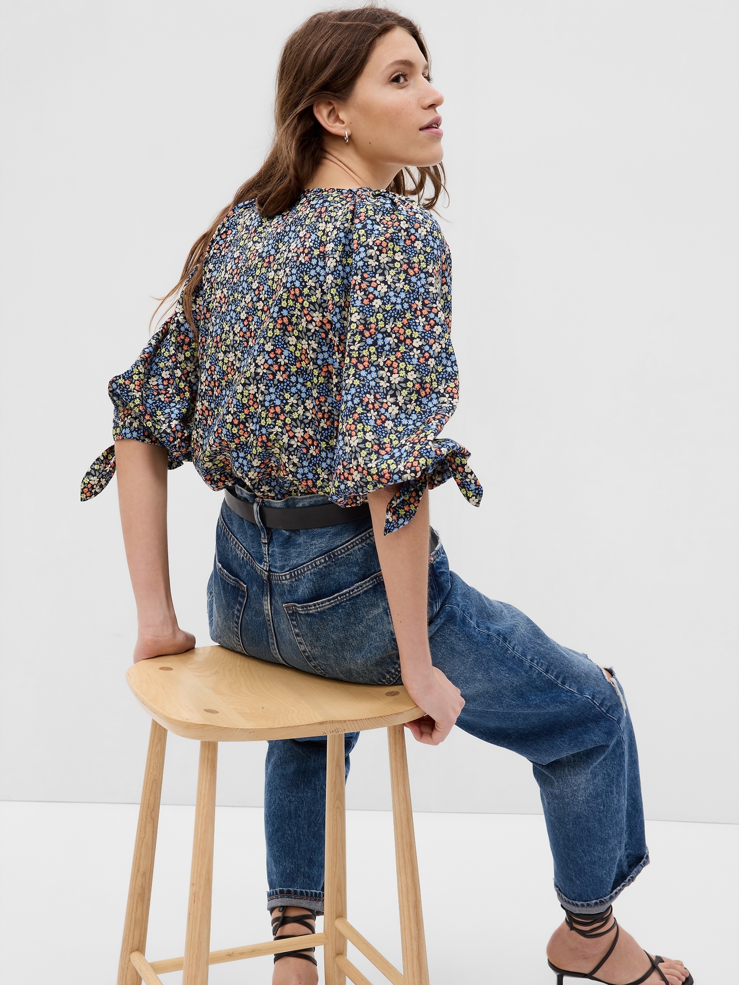 Balloon Sleeve Top | Gap