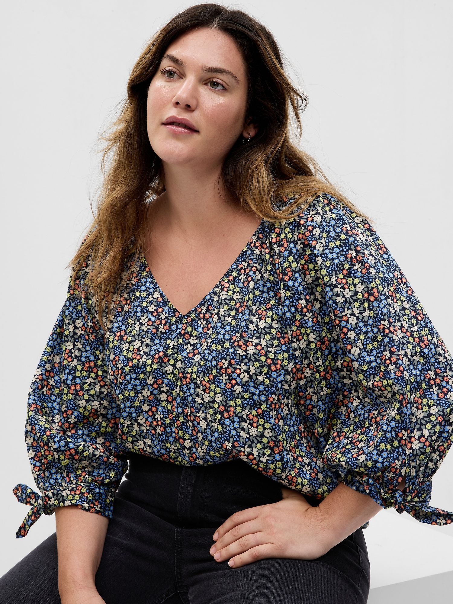Balloon Sleeve Top | Gap