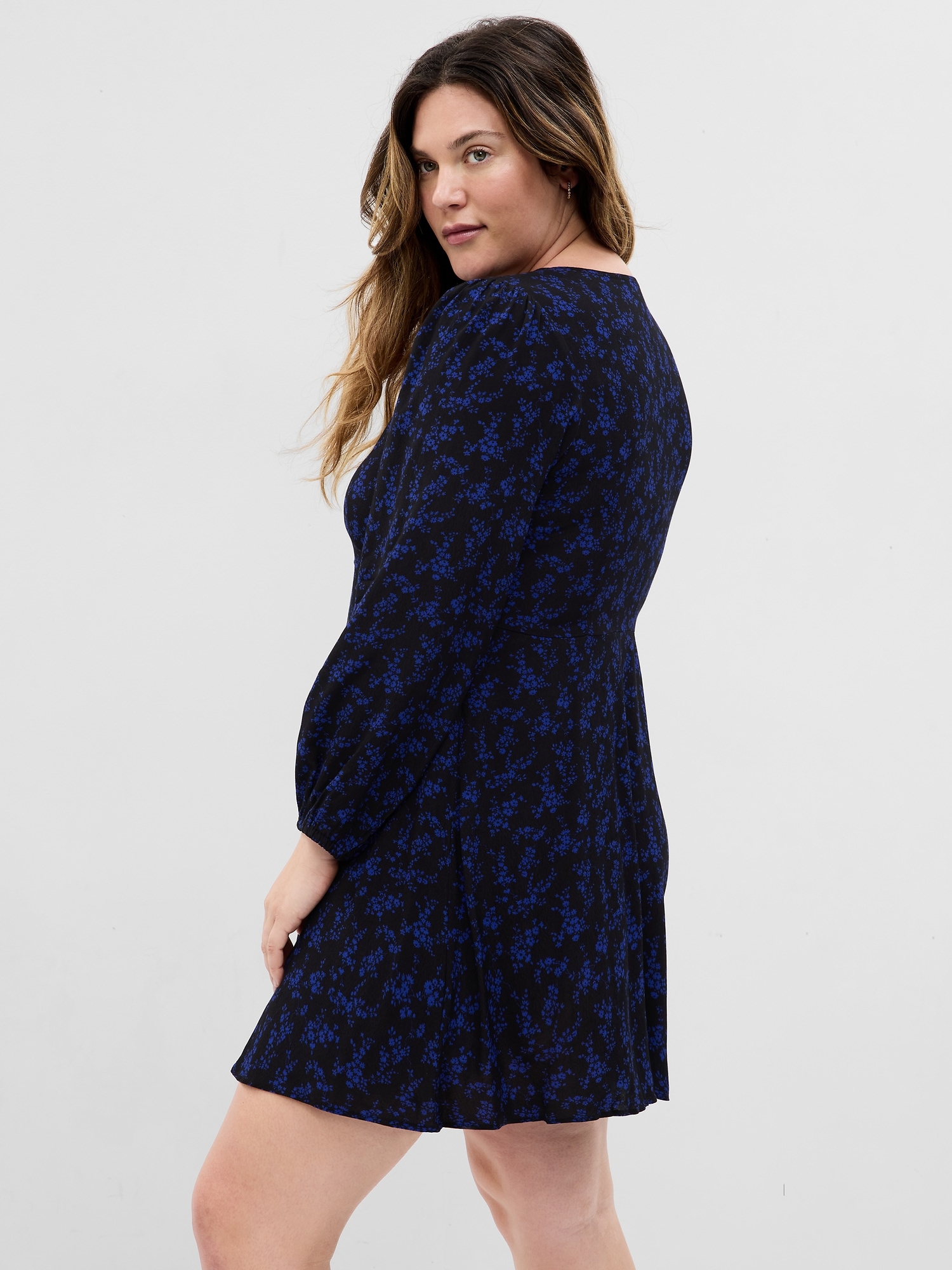 LENZING™ ECOVERO™ Mini Swing Dress | Gap