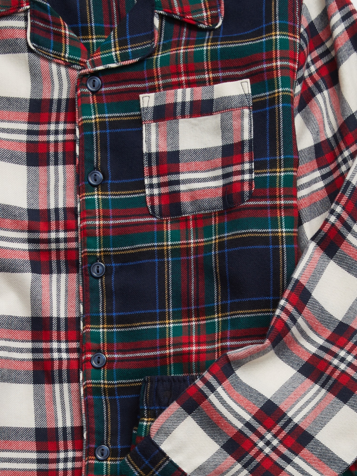 Kids 100% Recycled Plaid PJ Set | Gap