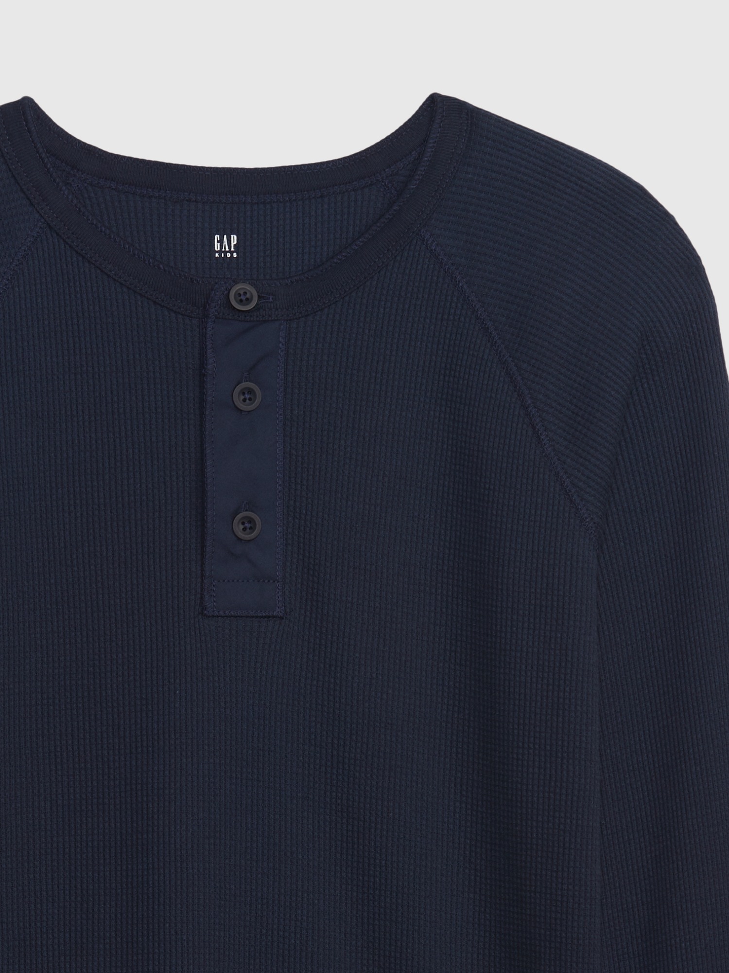 Kids Waffle Henley T-Shirt | Gap