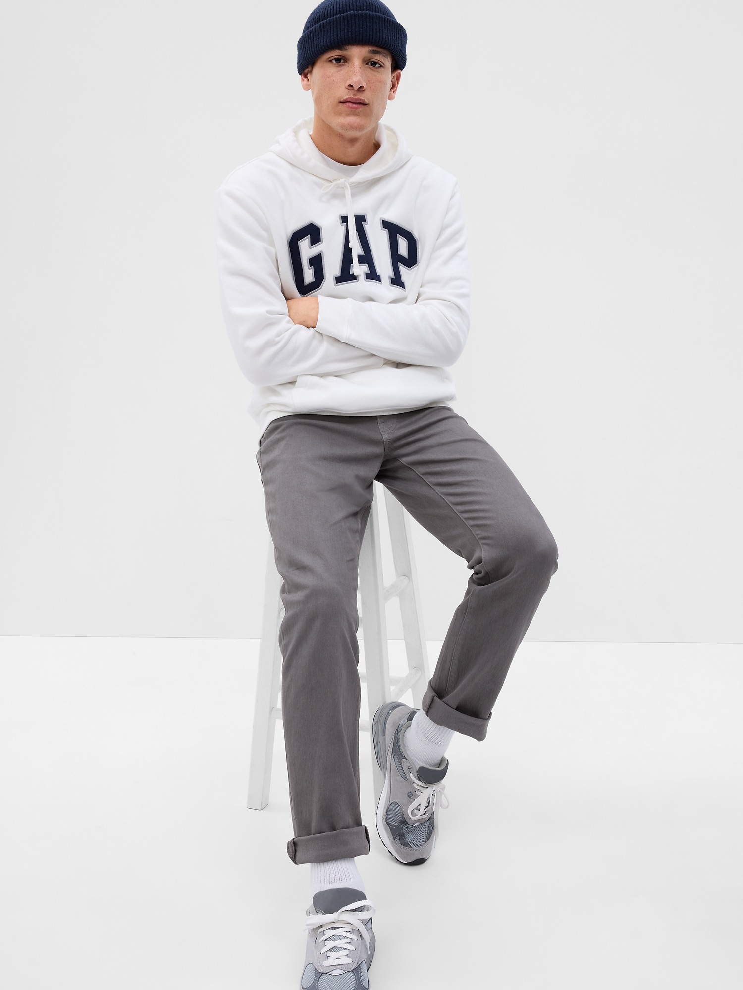 Straight Jeans In GapFlex Gap Straight Jeans In GapFlex Gap