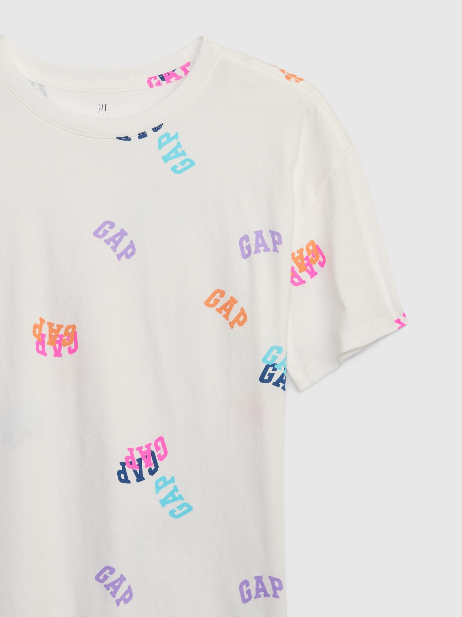Kids 100% Organic Gap Logo Tunic T-Shirt | Gap