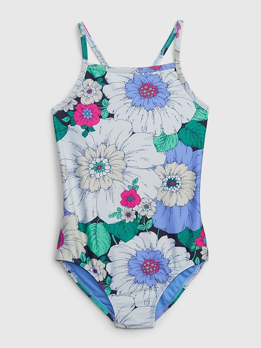 Kids Print Swim One-Piece | Gap