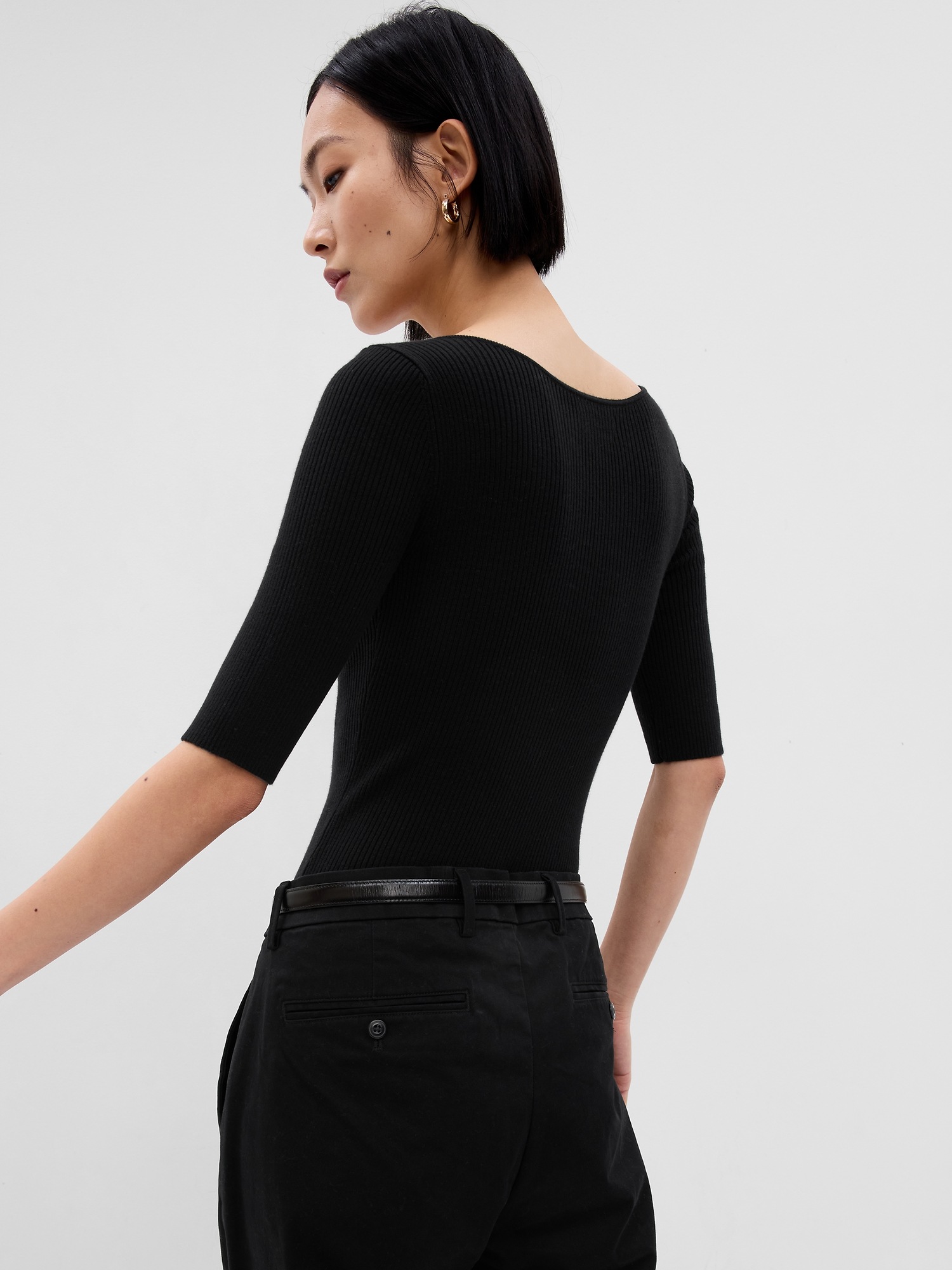 Rib Corset Bodysuit | Gap