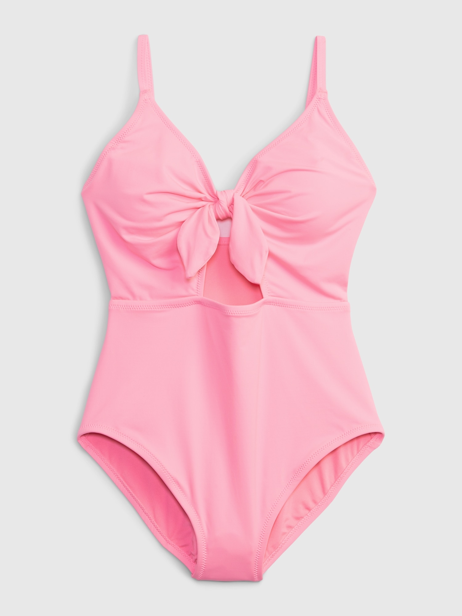Bunny-Tie Cutout One-Piece Swimsuit | Gap