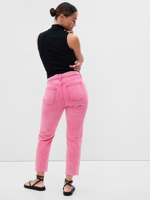 High Rise Cheeky Straight Jeans | Gap