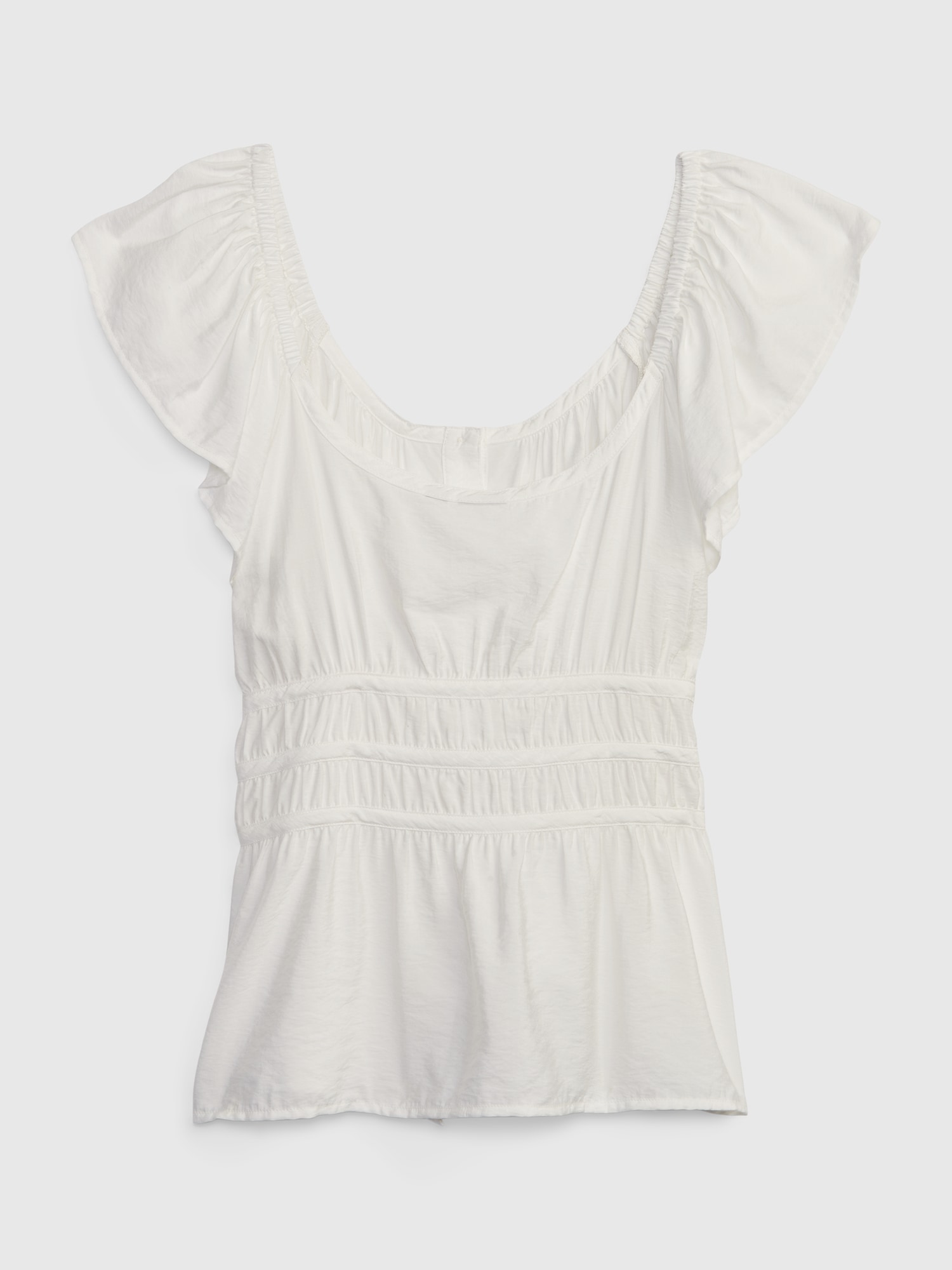 Ruffle Sleeve Shirt | Gap