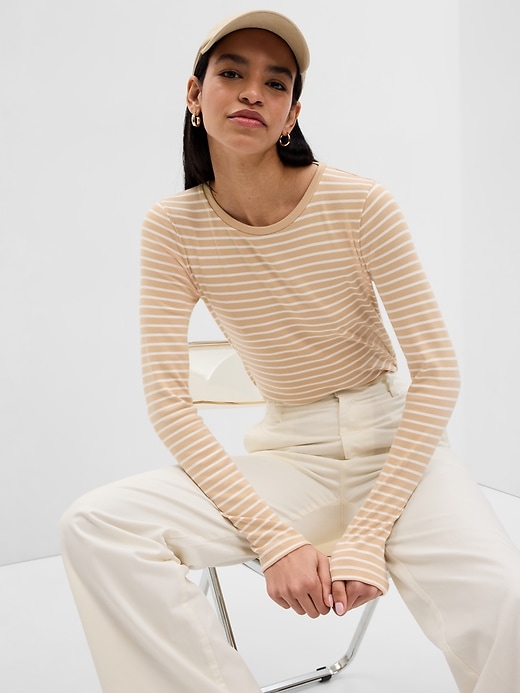 Modern Long Sleeve T-Shirt | Gap