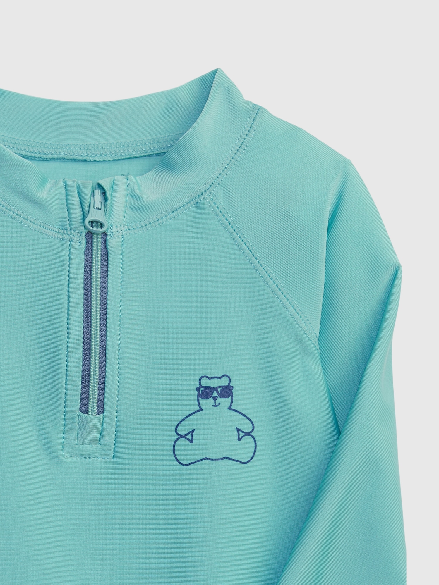 Baby Recycled Swim Rash Guard One-Piece | Gap