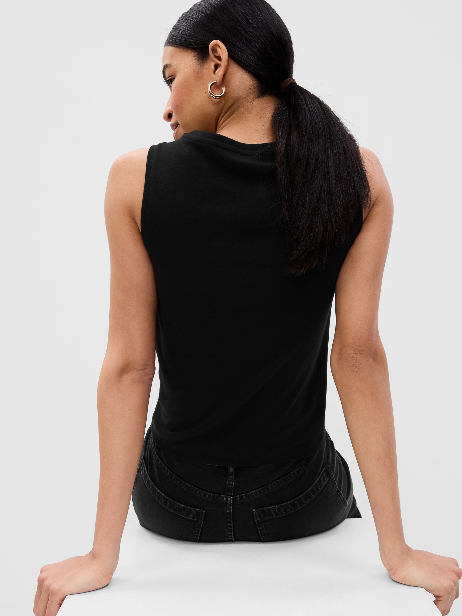 Modern Shell Tank Top | Gap