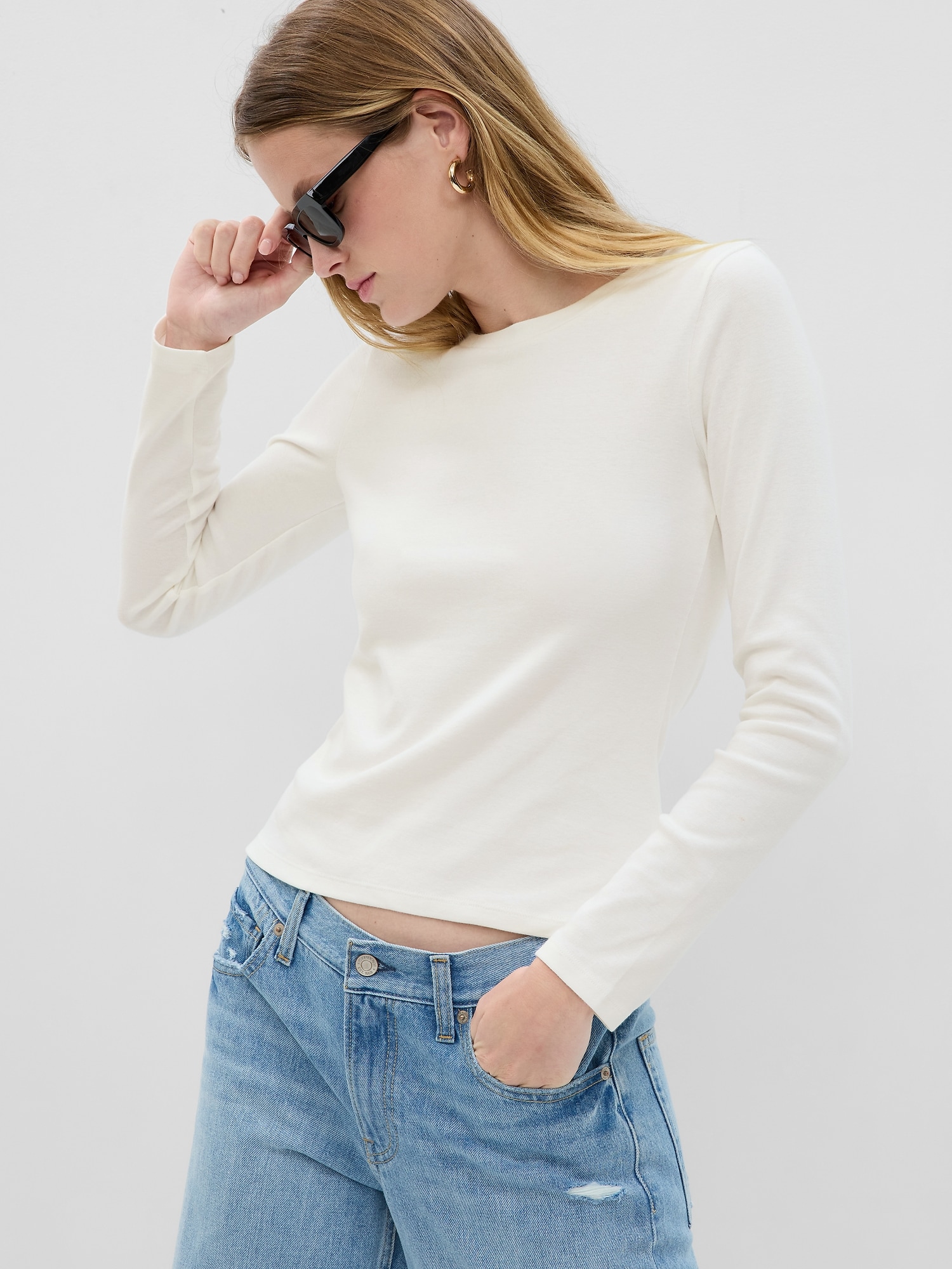 Modern Twist-Back T-Shirt | Gap