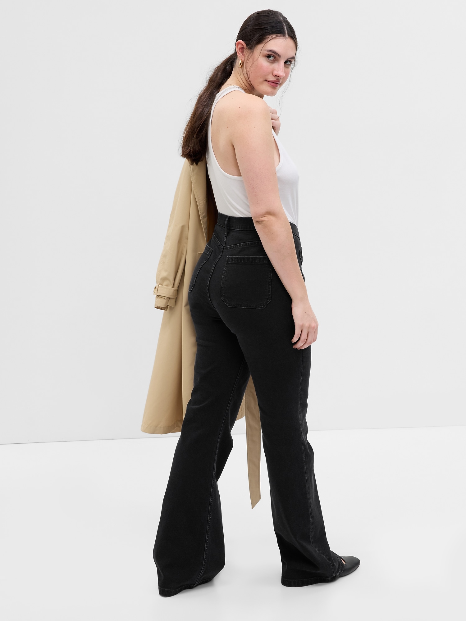 High Rise '70s Flare Jeans | Gap