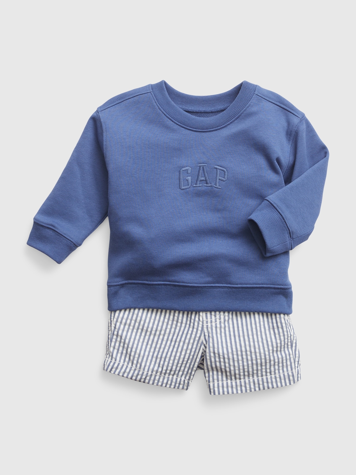 Baby Two-Piece Gap Logo Outfit Set | Gap
