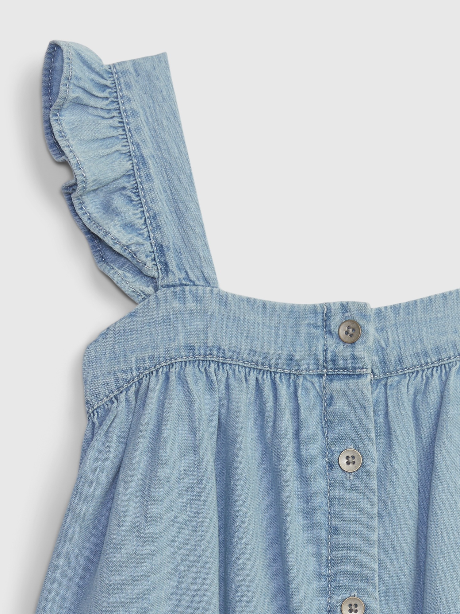 Toddler Denim Tank Top with Washwell | Gap