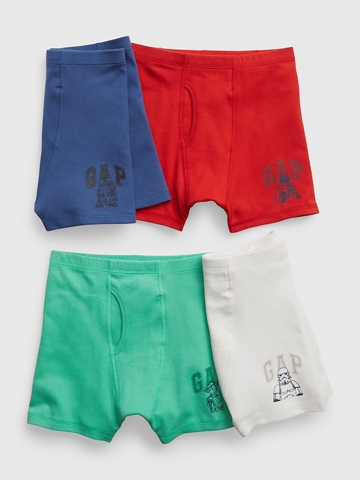 GapKids | Star Wars™ 100% Organic Cotton Boxer Briefs (4-Pack) | Gap