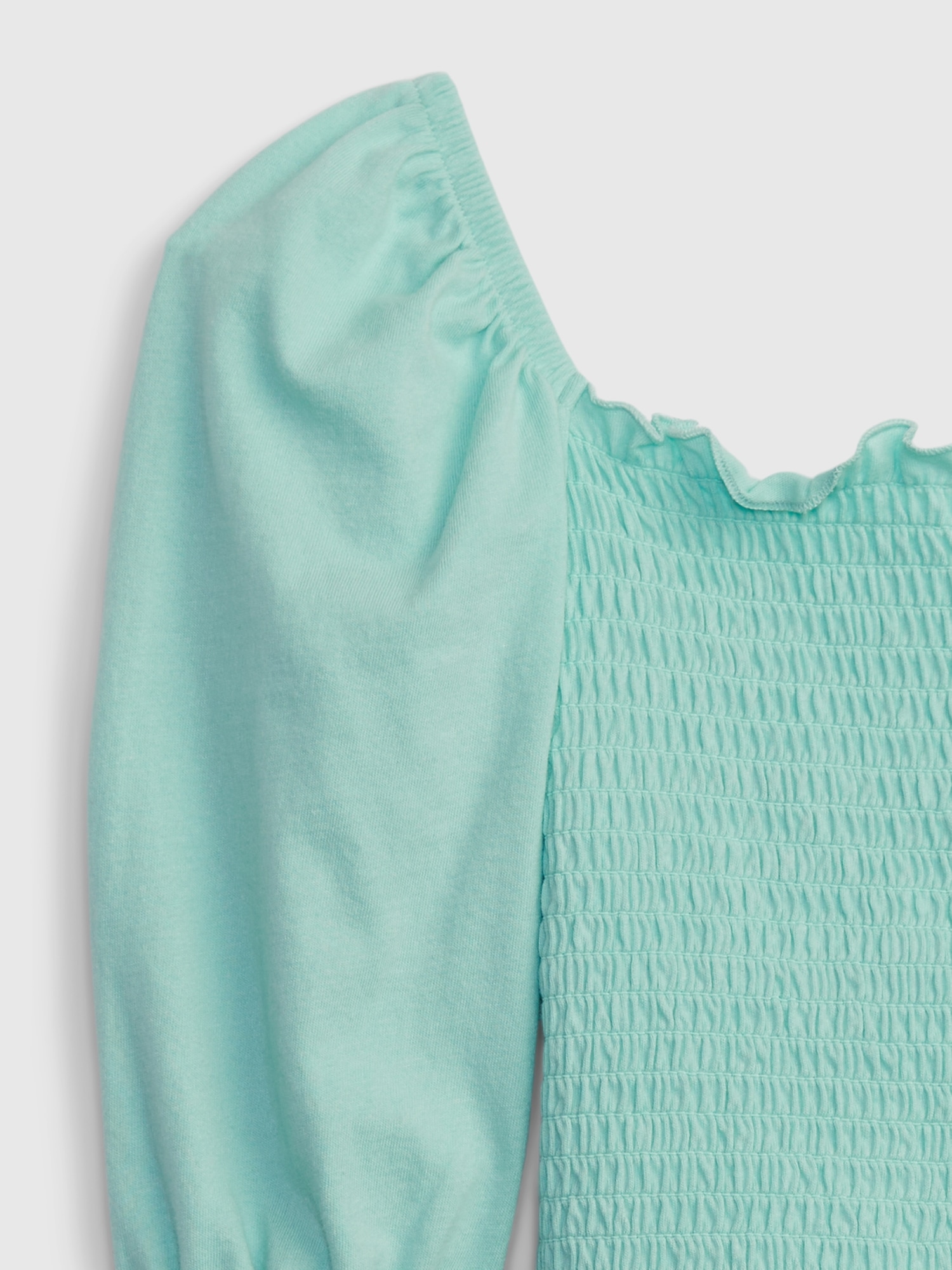 Kids Puff Sleeve Smocked Top | Gap