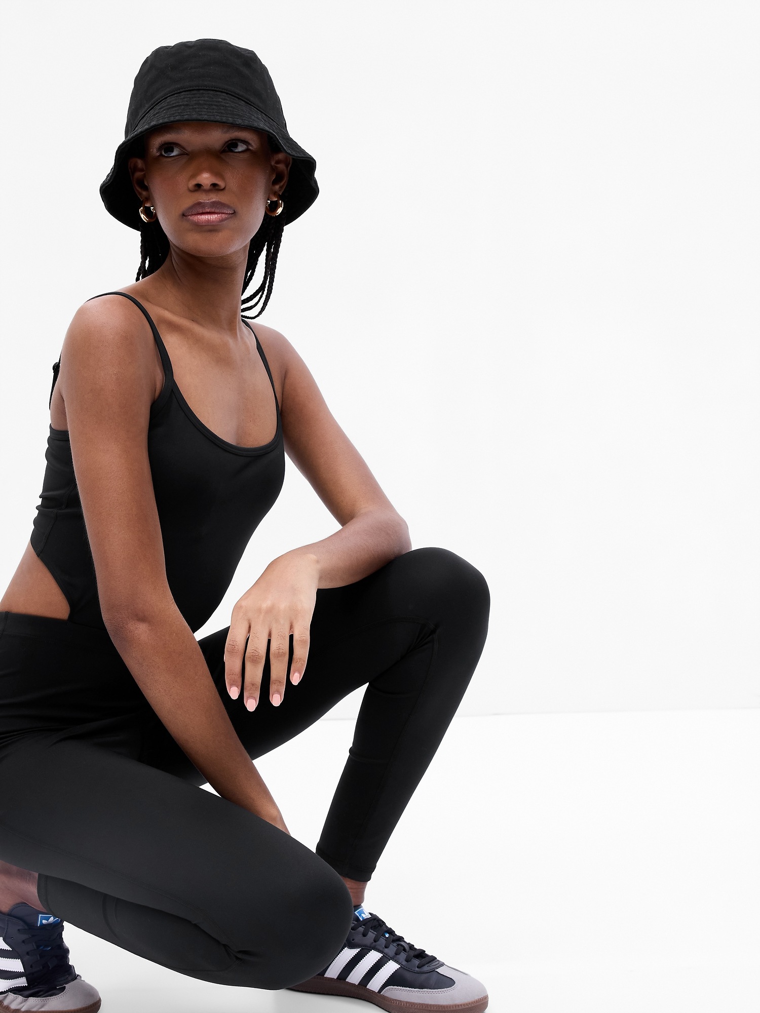 GapFit Recycled Power One-Piece Bodysuit | Gap