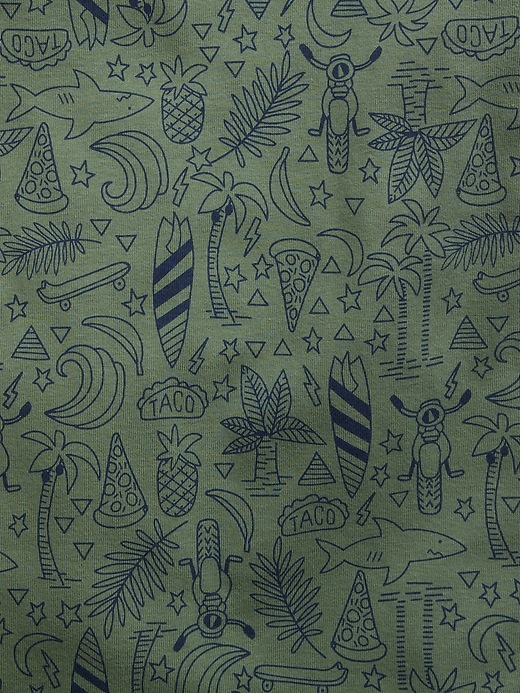 Kids 100% Organic Cotton Doodle PJ Set | Gap