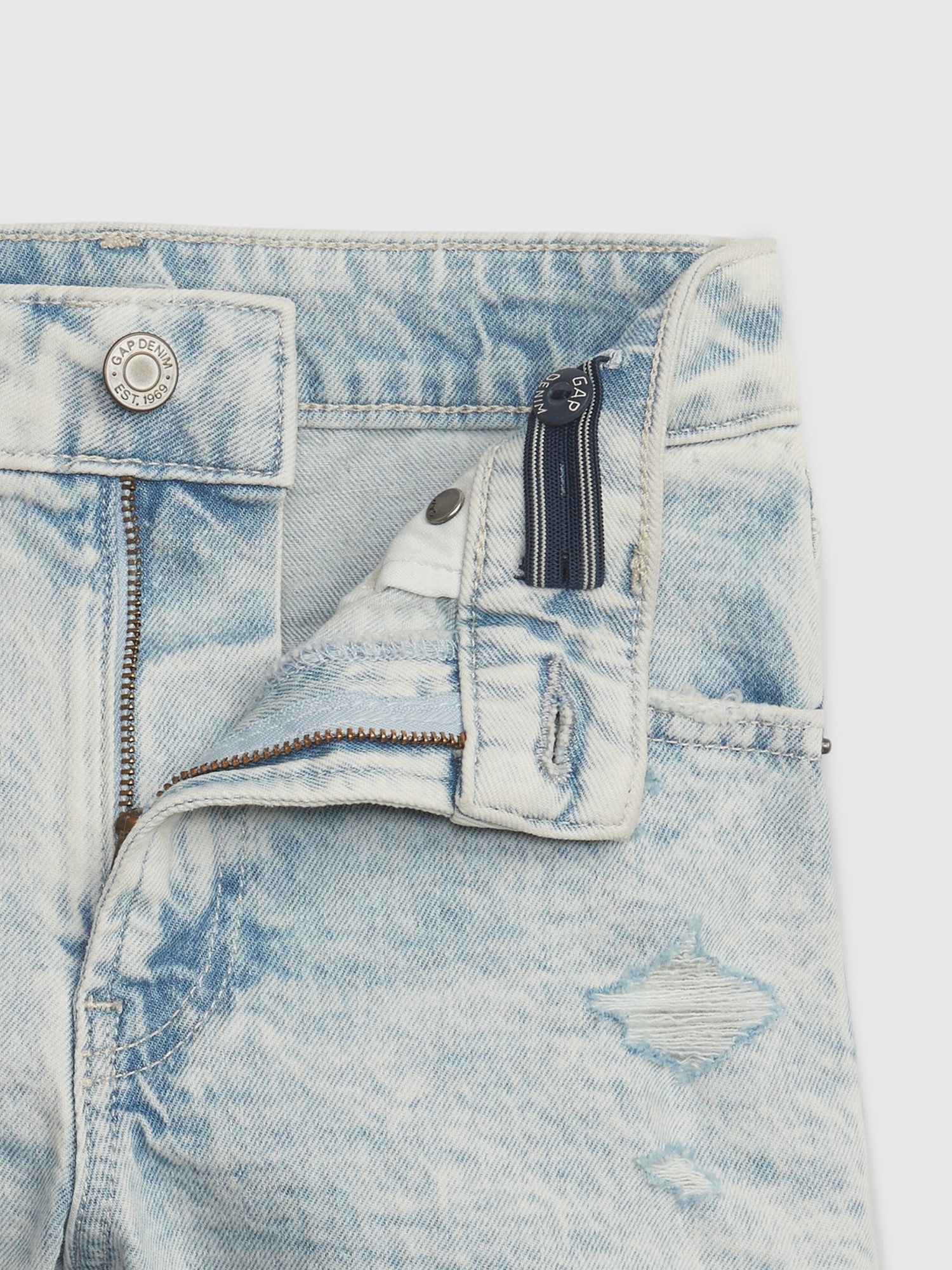 Kids High Rise Shortie Shorts | Gap
