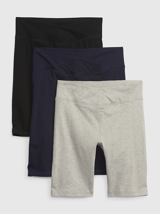 Kids Organic Cotton Bike Shorts (3-Pack) | Gap