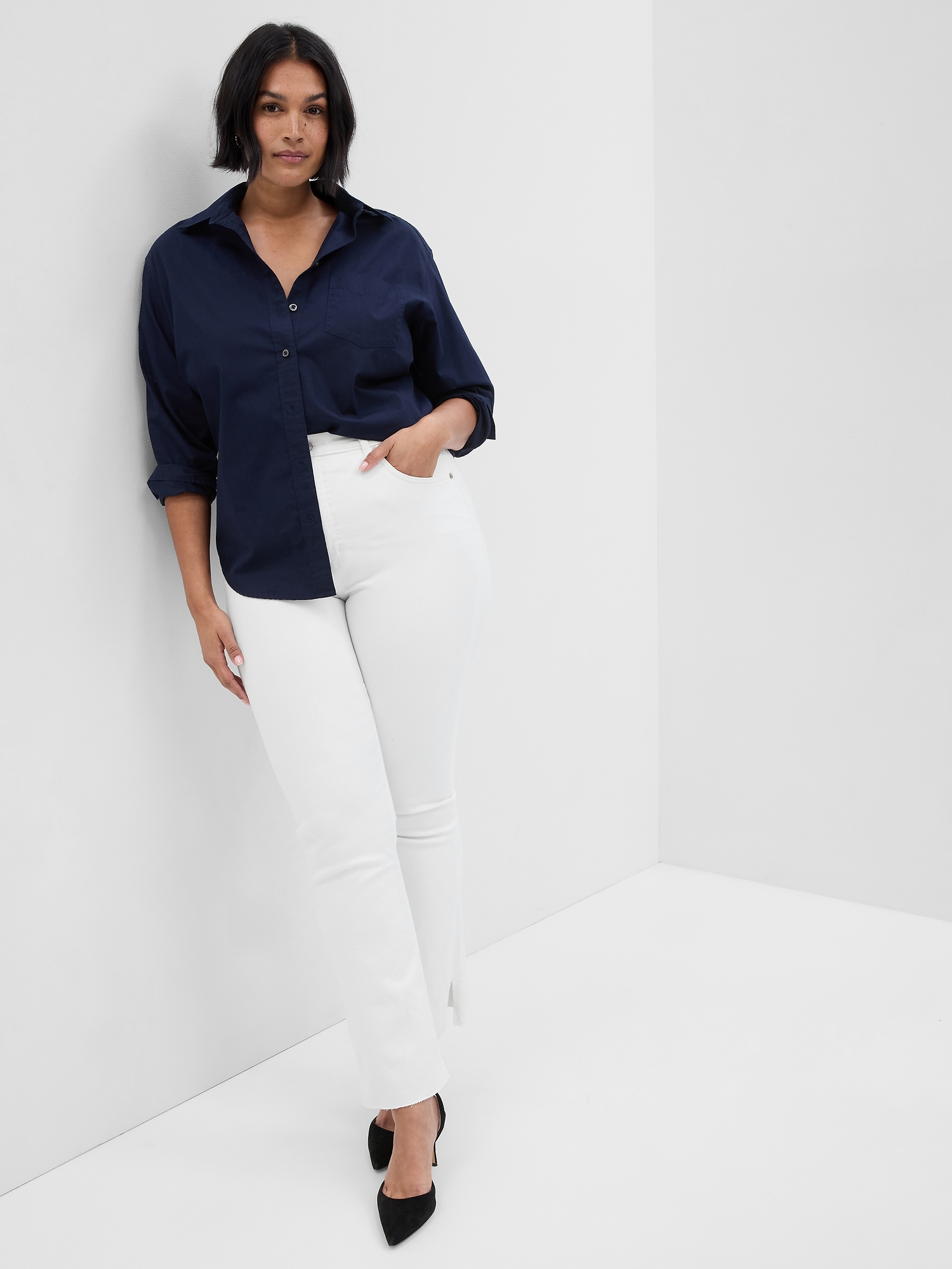 High Rise Kick Fit Jeans | Gap