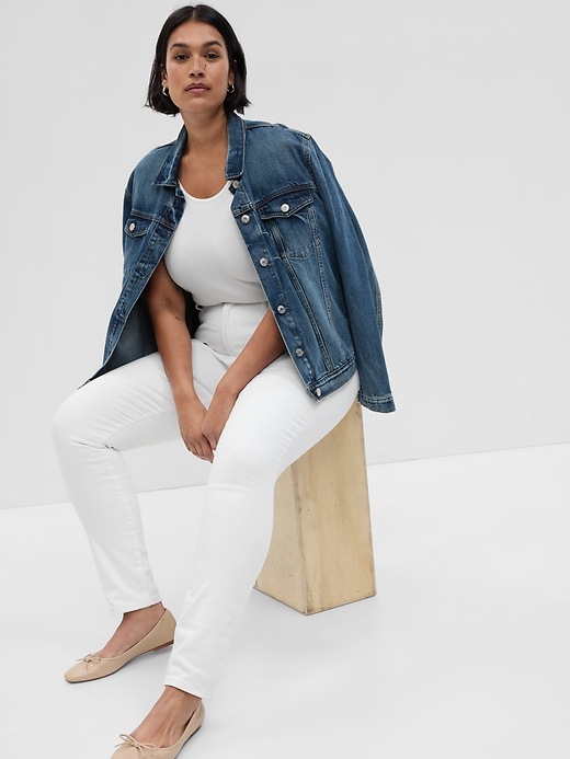 Mid Rise True Skinny Jeans | Gap