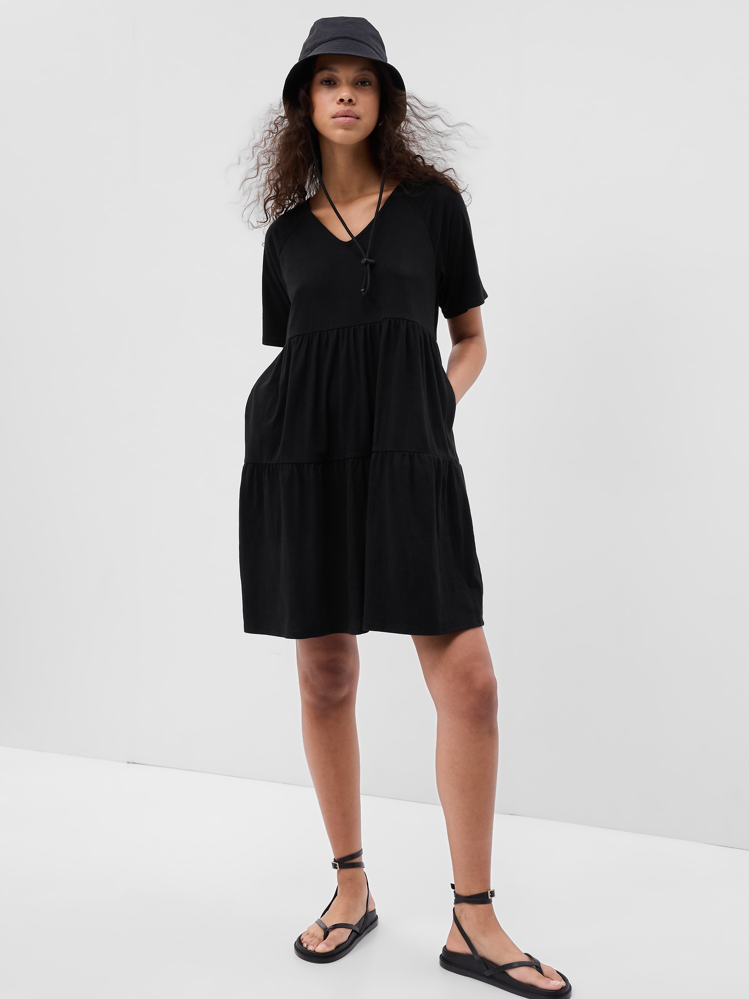 Tiered Mini Dress | Gap