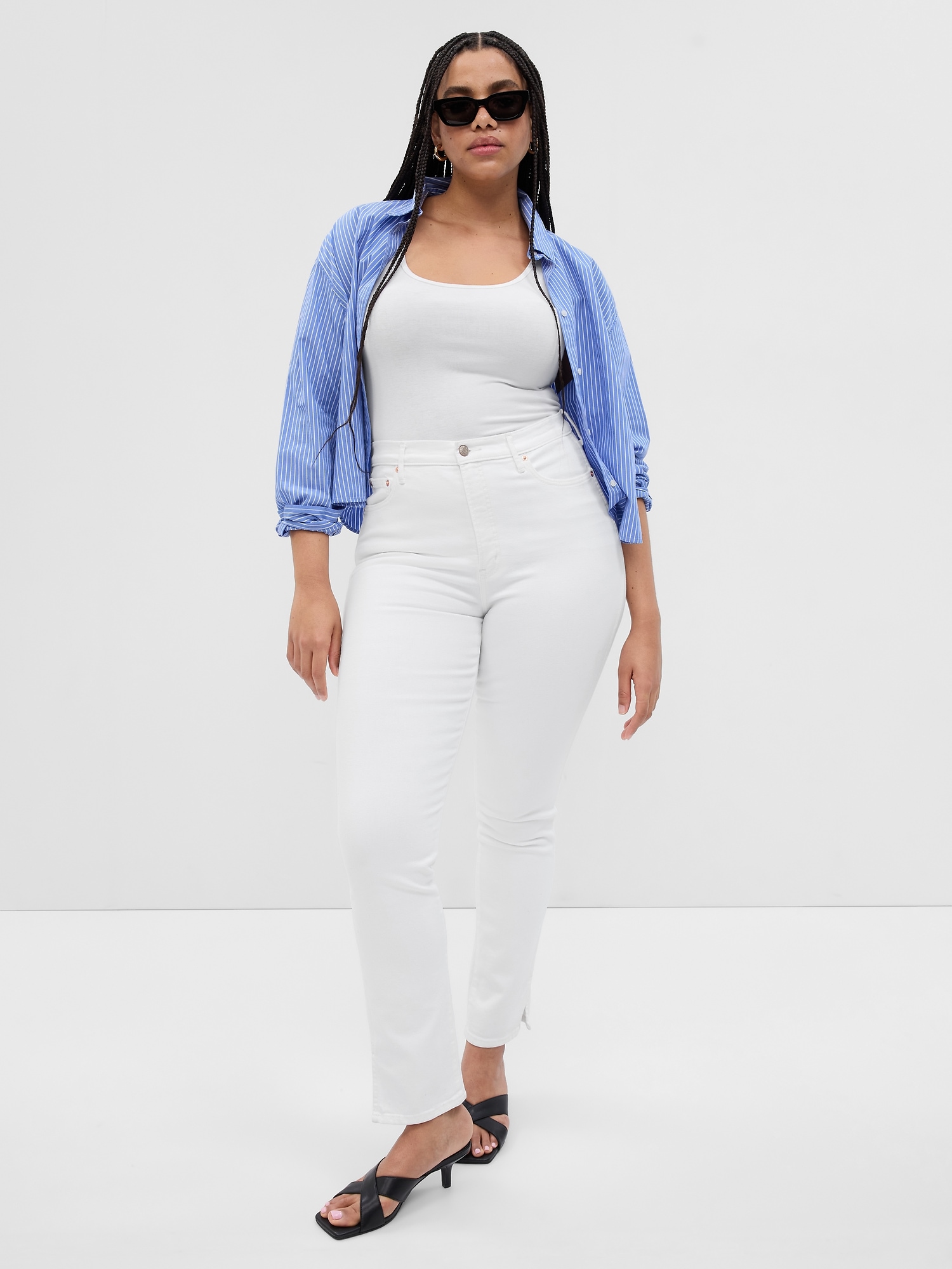 High Rise Vintage Slim Jeans | Gap
