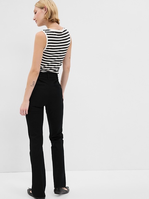 High Rise BiStretch Baby Boot Pants | Gap