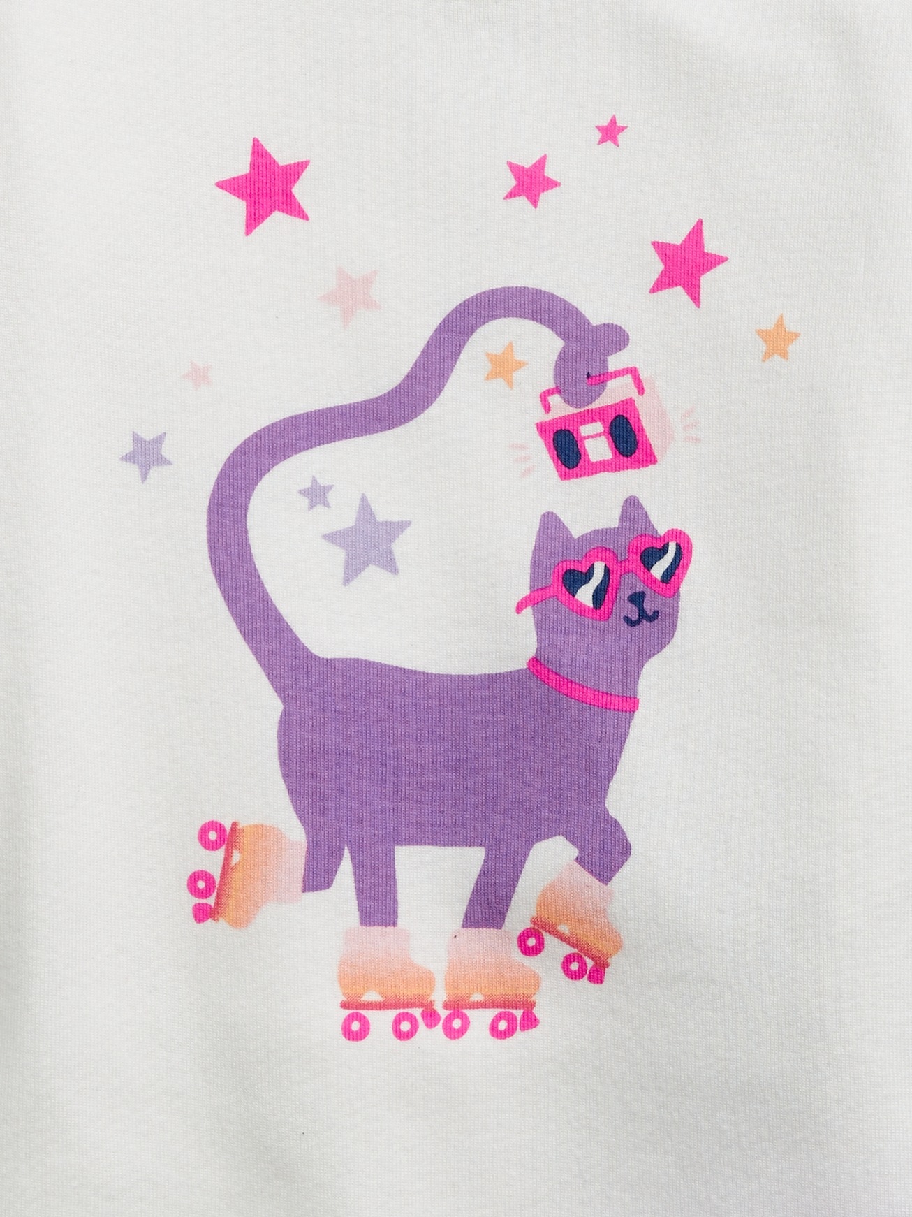 babyGap 100% Organic Cotton Cat PJ Set | Gap