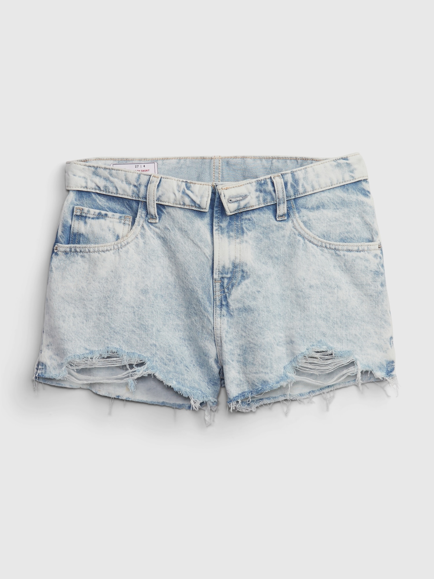 2" Low Rise Foldover Denim Beach Shorts | Gap