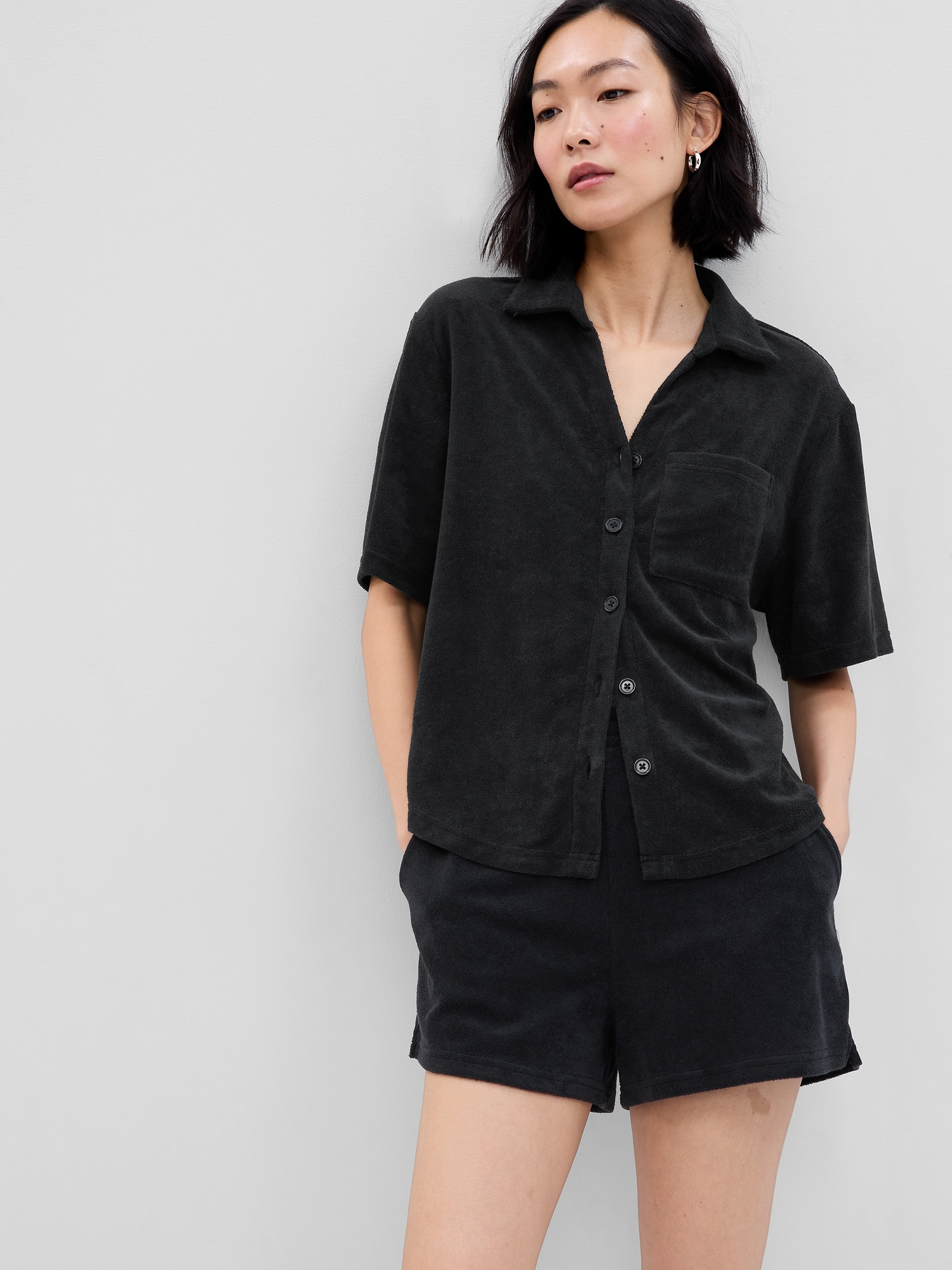 Towel Terry Shirt | Gap