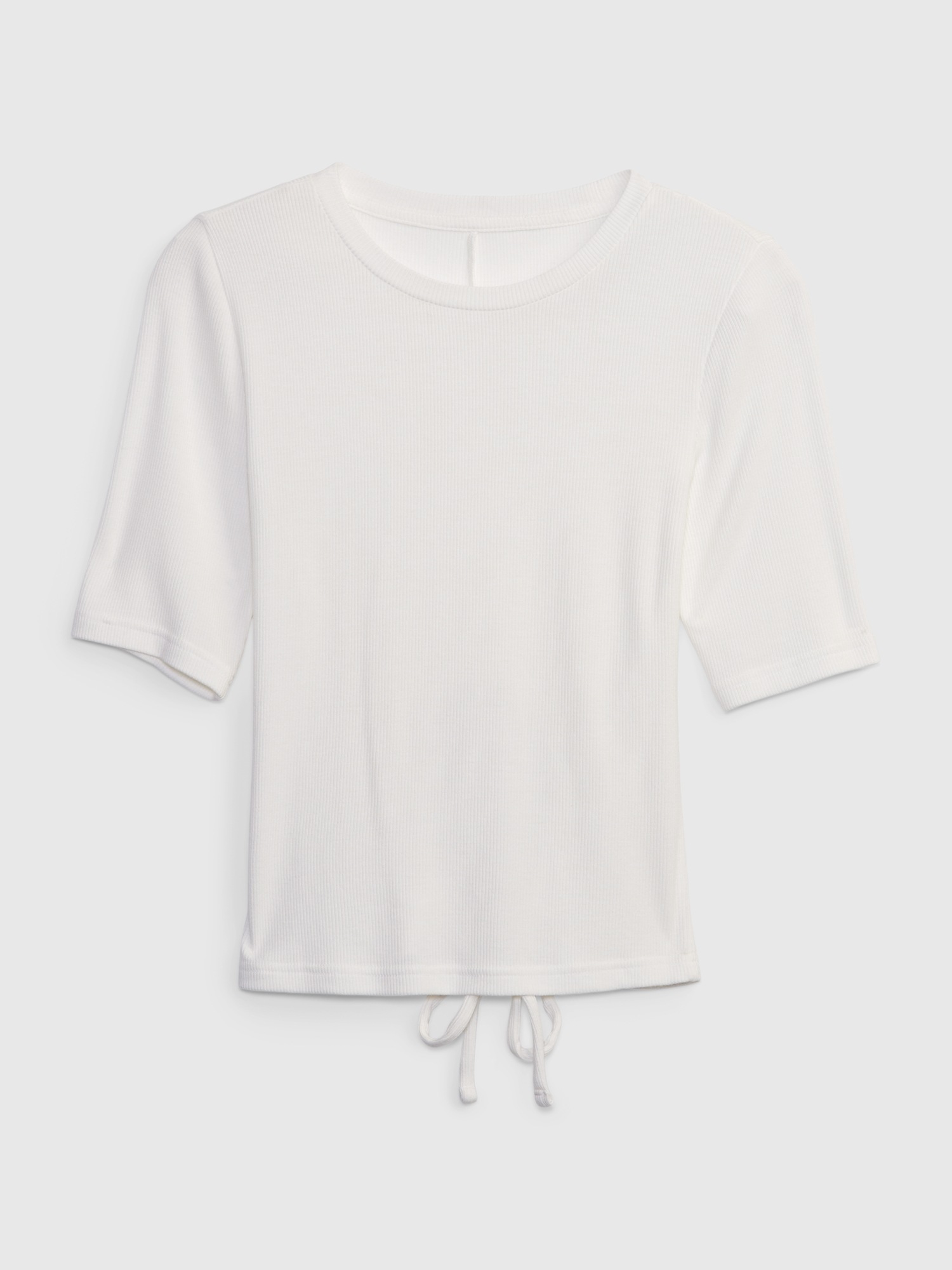 Mini Rib Keyhole T-Shirt | Gap