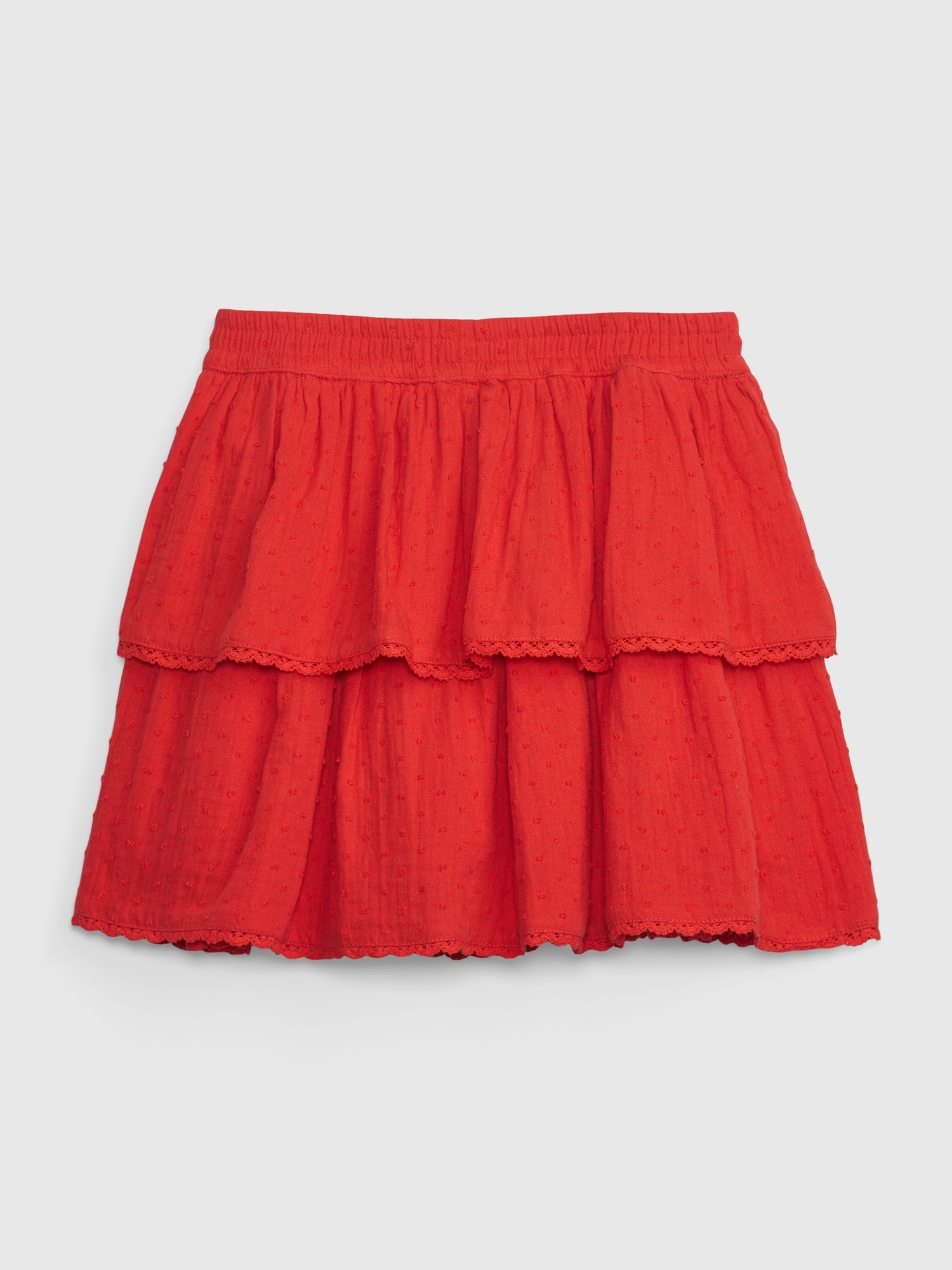Kids Crinkle Gauze Ruffle Skort | Gap
