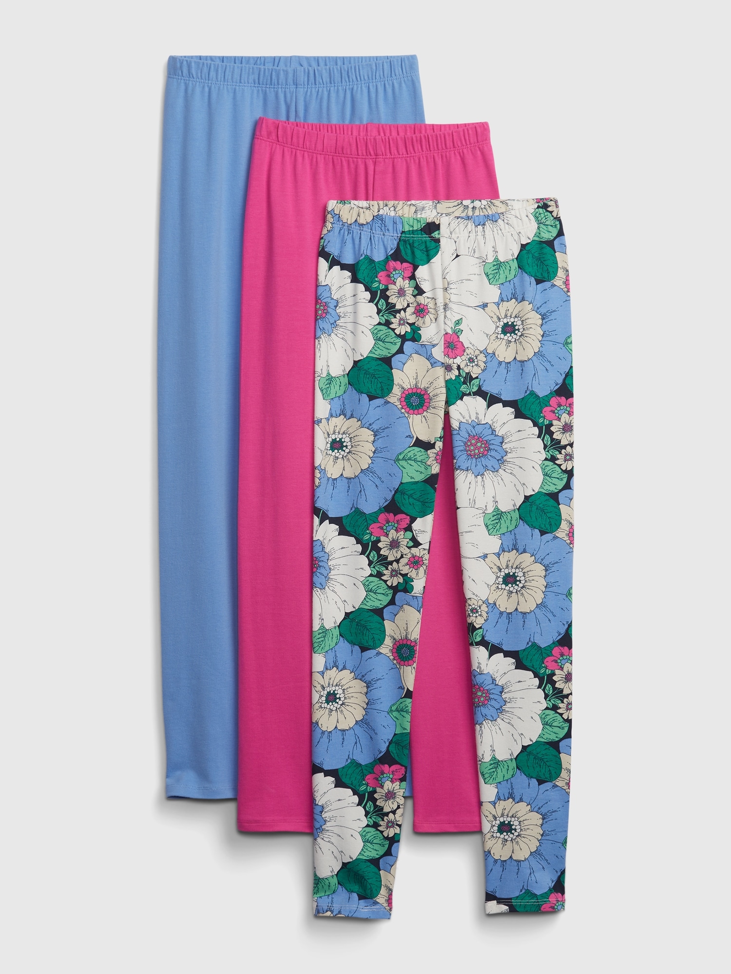 Kids Organic Cotton Leggings (3-Pack) | Gap
