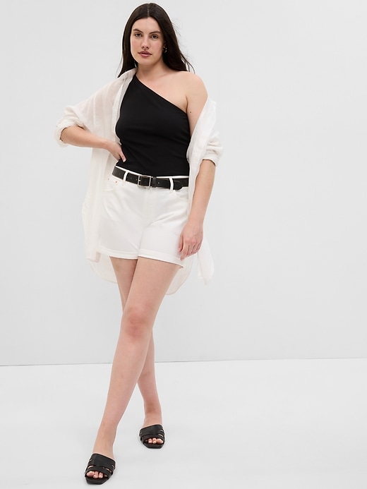 Linen Weekend Tunic Shirt | Gap