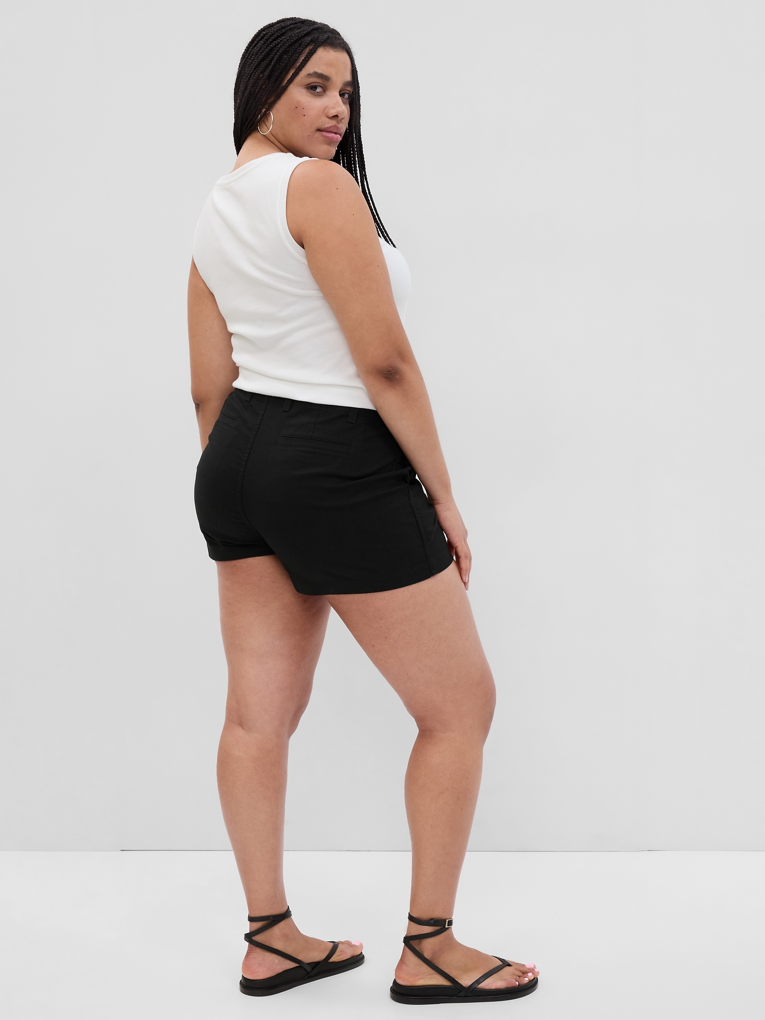 Downtown Hemp-Blend Shorts | Gap