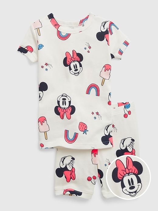 babyGap | Disney 100% Organic Cotton Minnie Mouse PJ Shorts Set | Gap