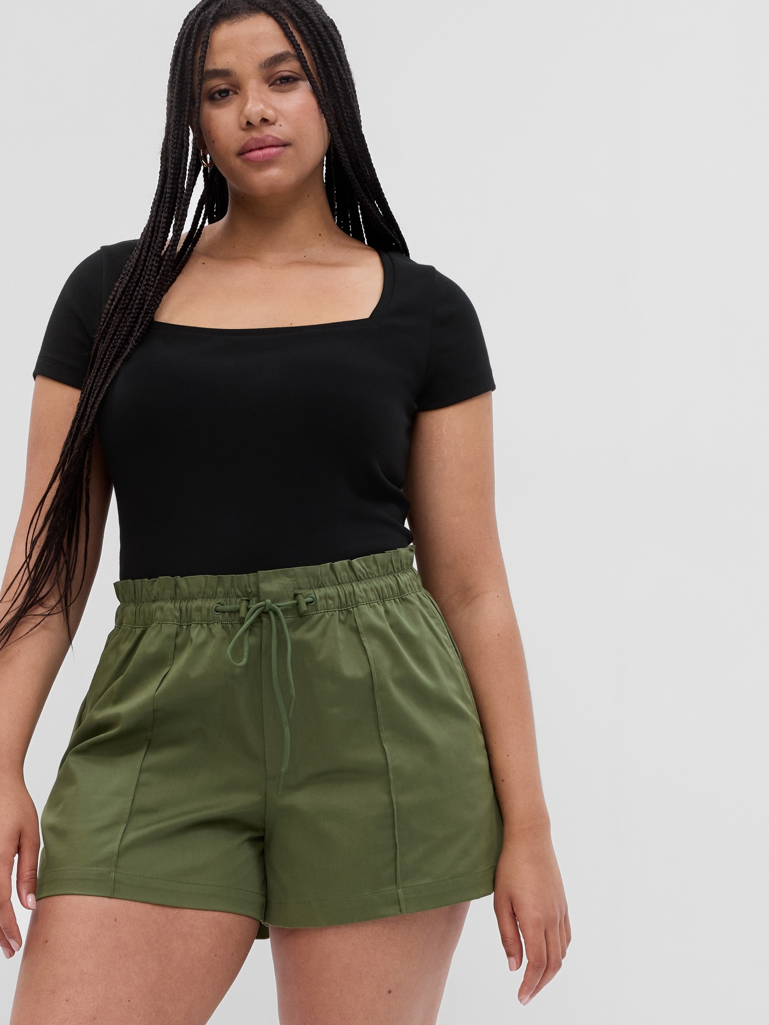 Bungee Pull-On Shorts | Gap