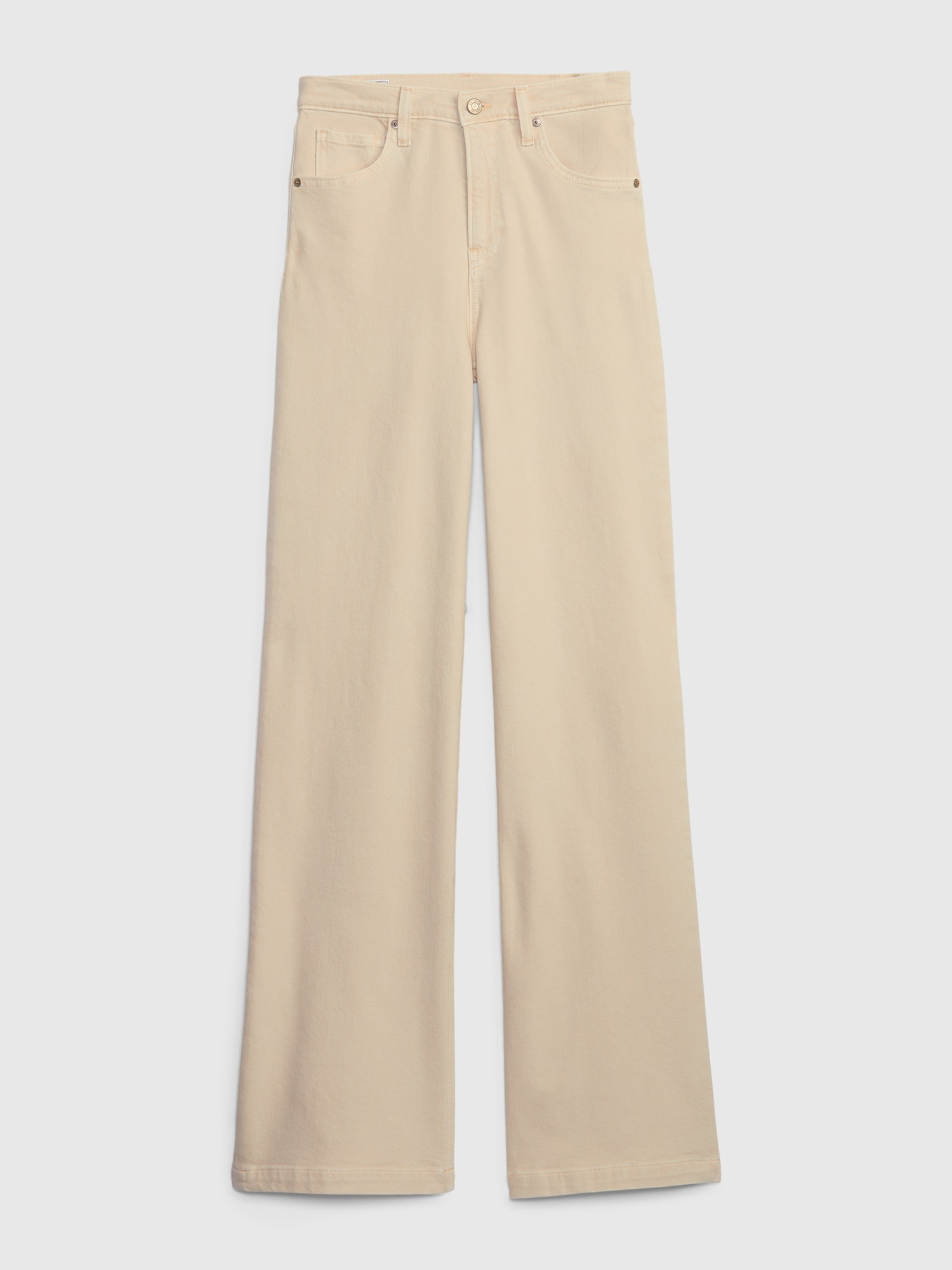 High Rise Stride Wide-Leg Jeans | Gap